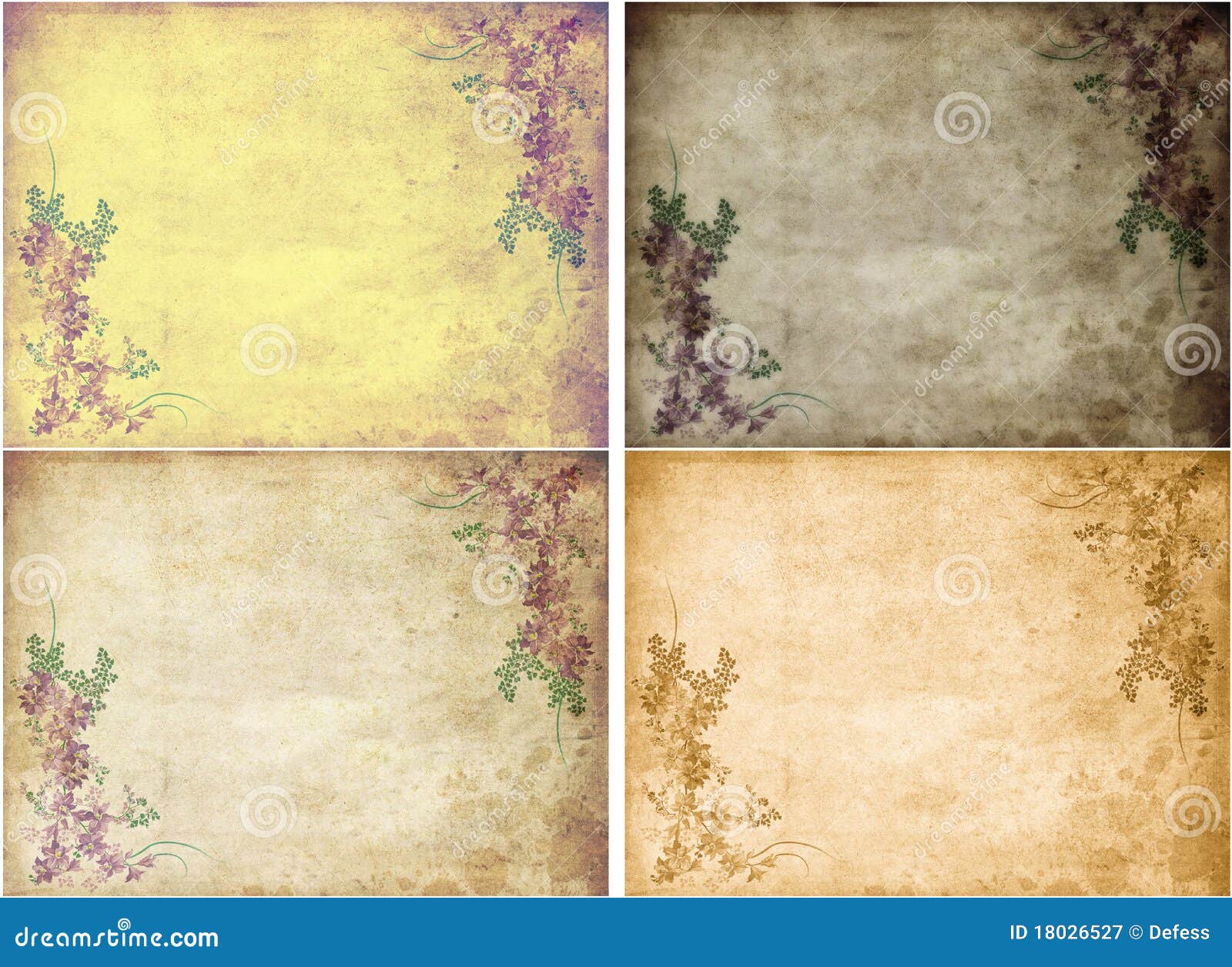 Old vintage paper collage. stock illustration. Illustration of grime ...