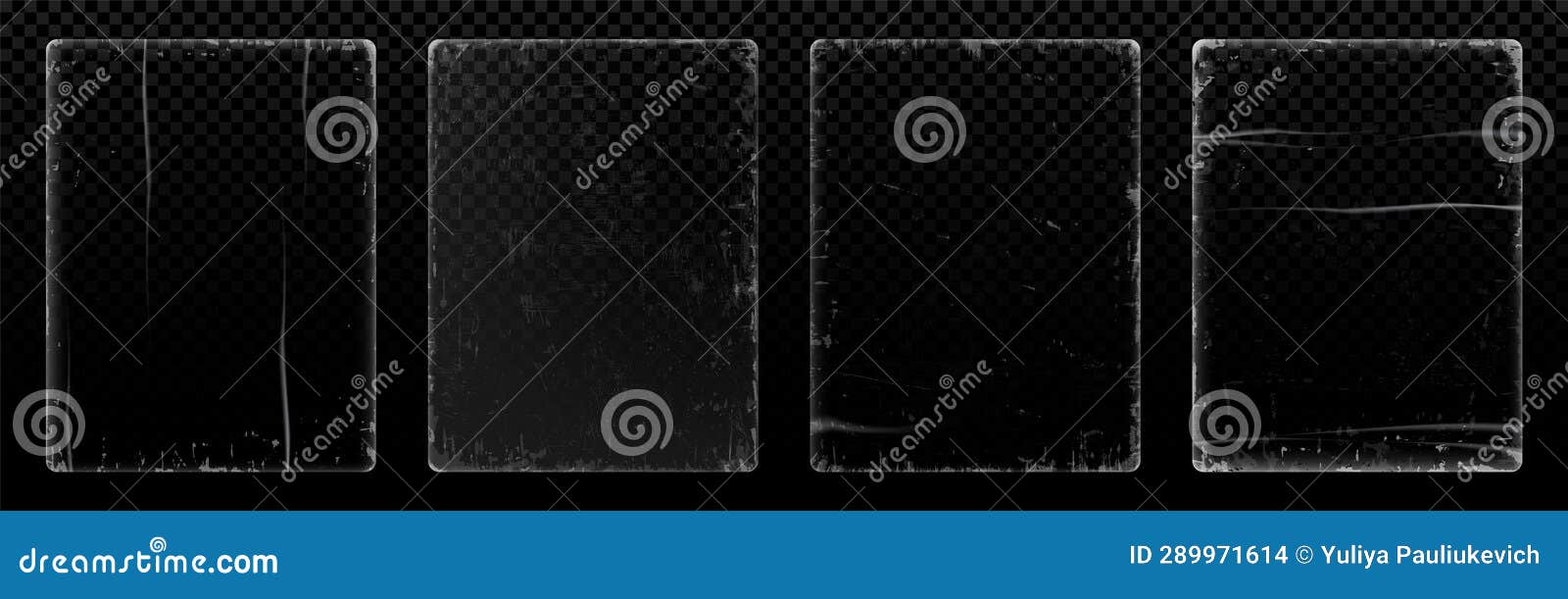 Old Vintage Paper Cover Overlay Vertical Frame Stock Vector ...
