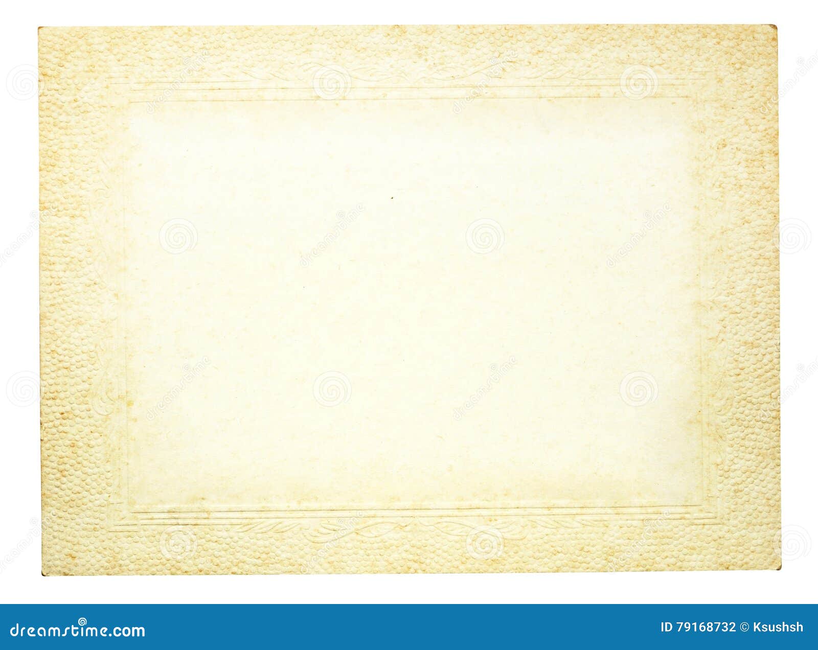 Old Vintage Paper Frame for Photo Stock Photo - Image of retro, copy ...