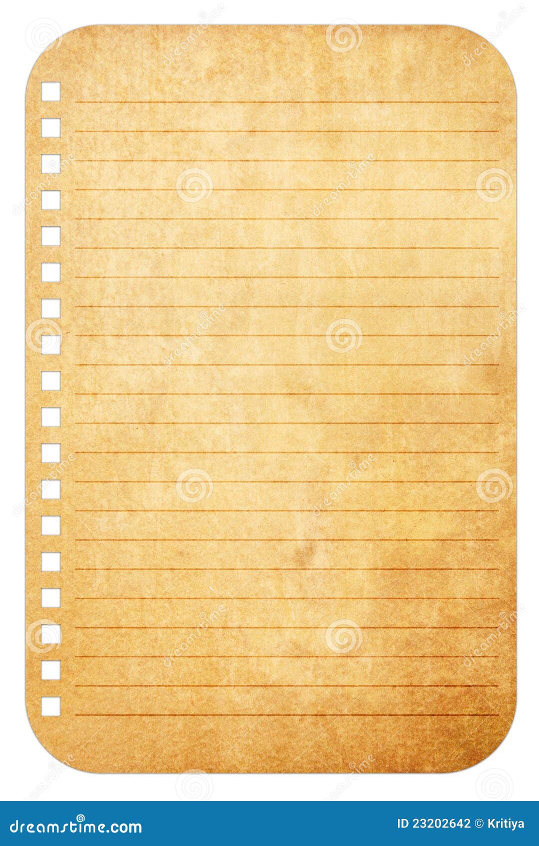 Old vintage paper notes stock illustration. Illustration of bookmark ...