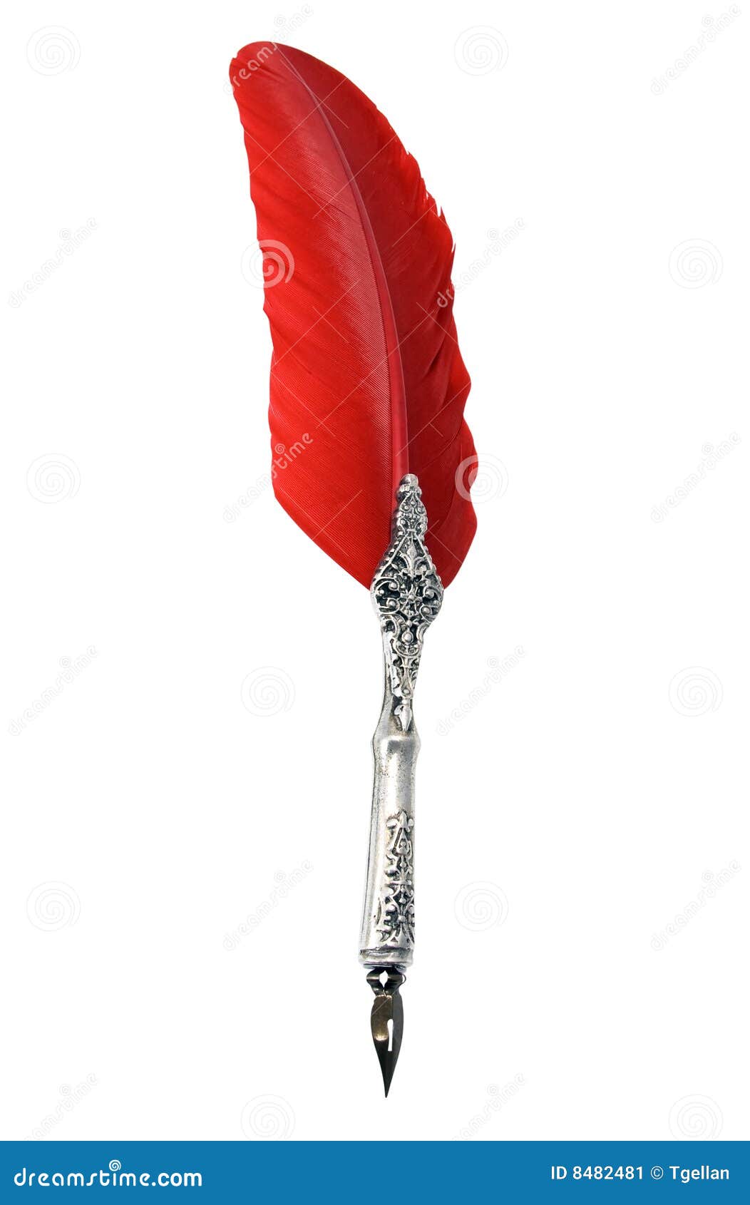 Old vintage pen stock image. Image of vintage, blank, shadow - 8482481