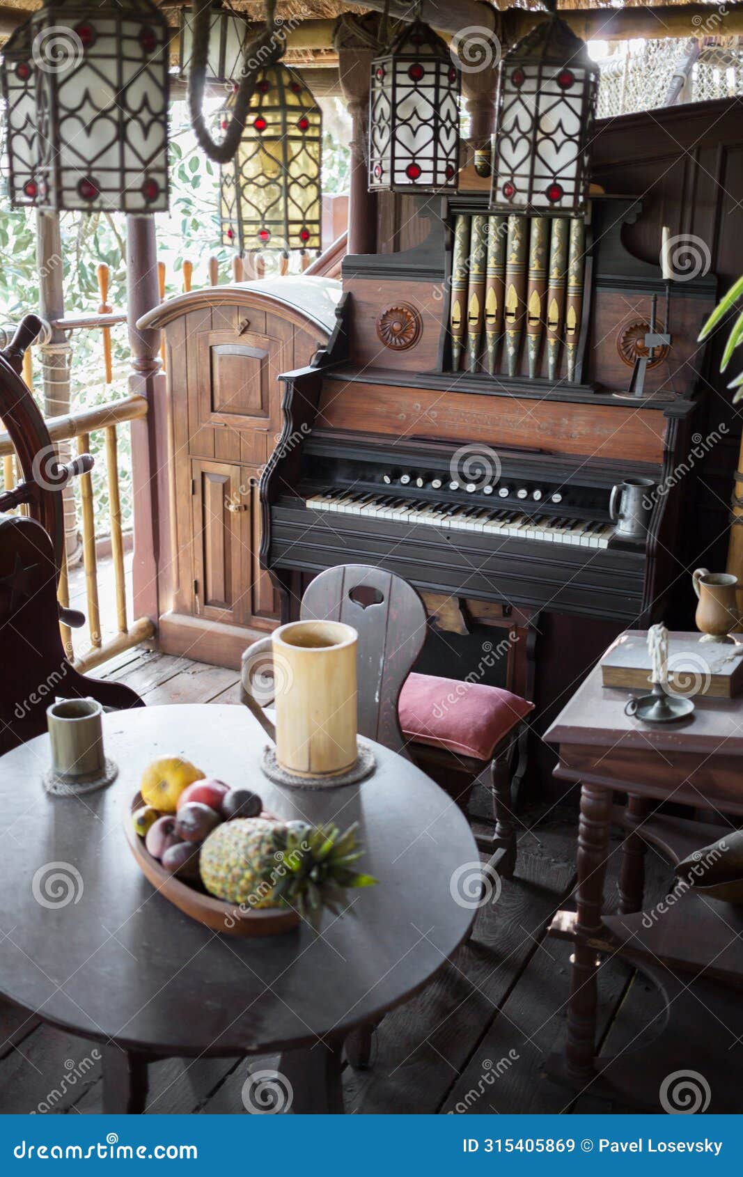 Old Vintage Pipe Organ and Table with Fruits is Stock Image - Image of ... Old Vintage Pipe Organ and Table with Fruits is Stock Image - Image of ...