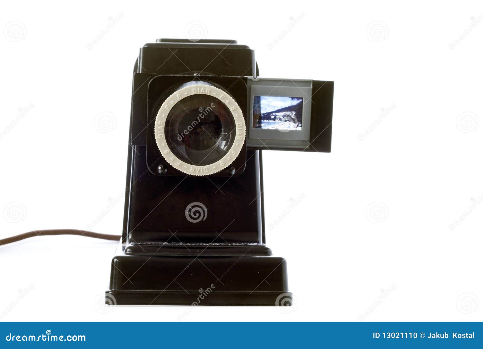 Old vintage projector stock photo. Image of classic, filmmaker - 13021110