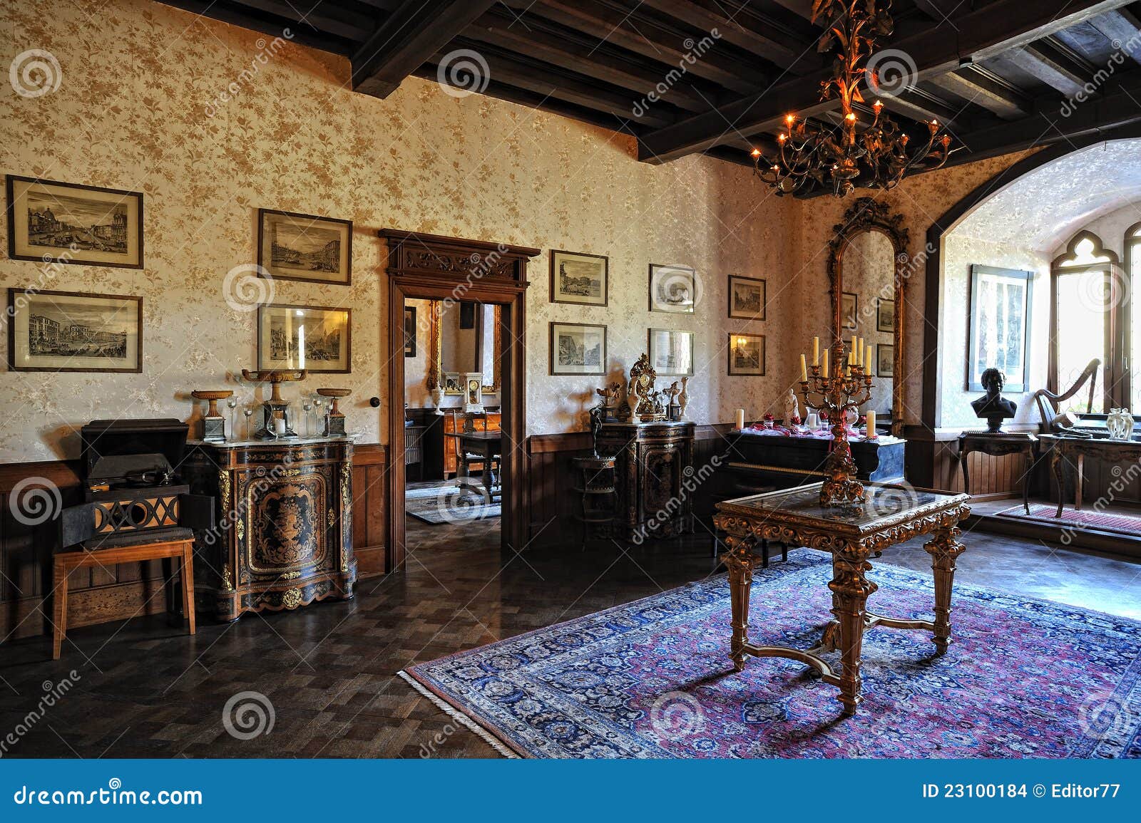 Reichenstein Castle in Germany Editorial Stock Image - Image of office ...