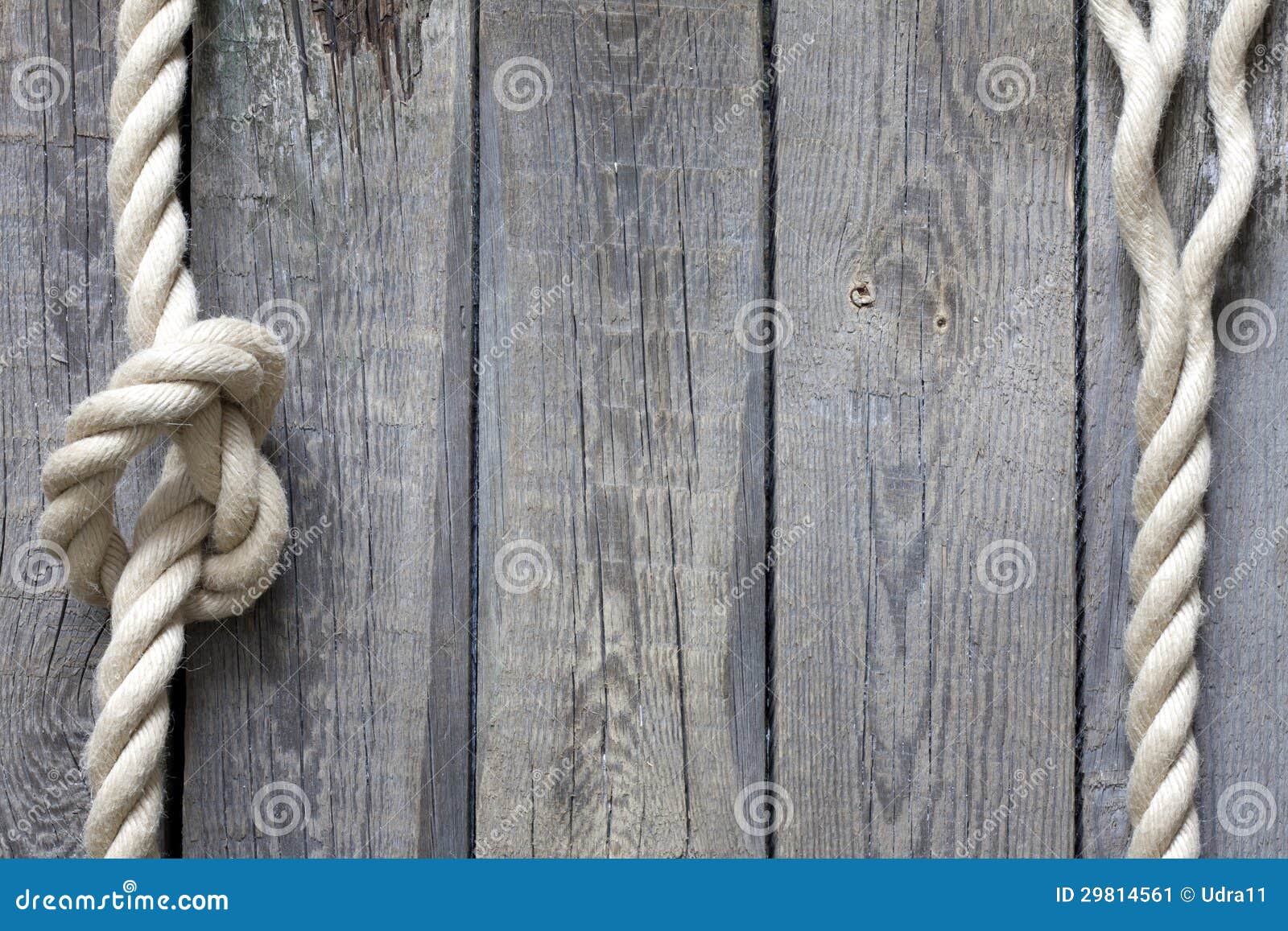 Old Vintage Rope and Planks Background Stock Image - Image of ...