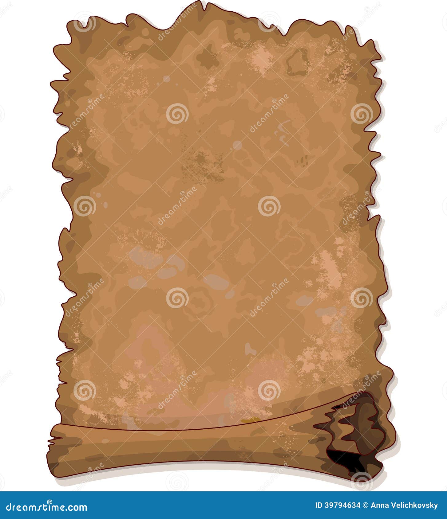 Old vintage scroll stock vector. Illustration of scroll - 39794634