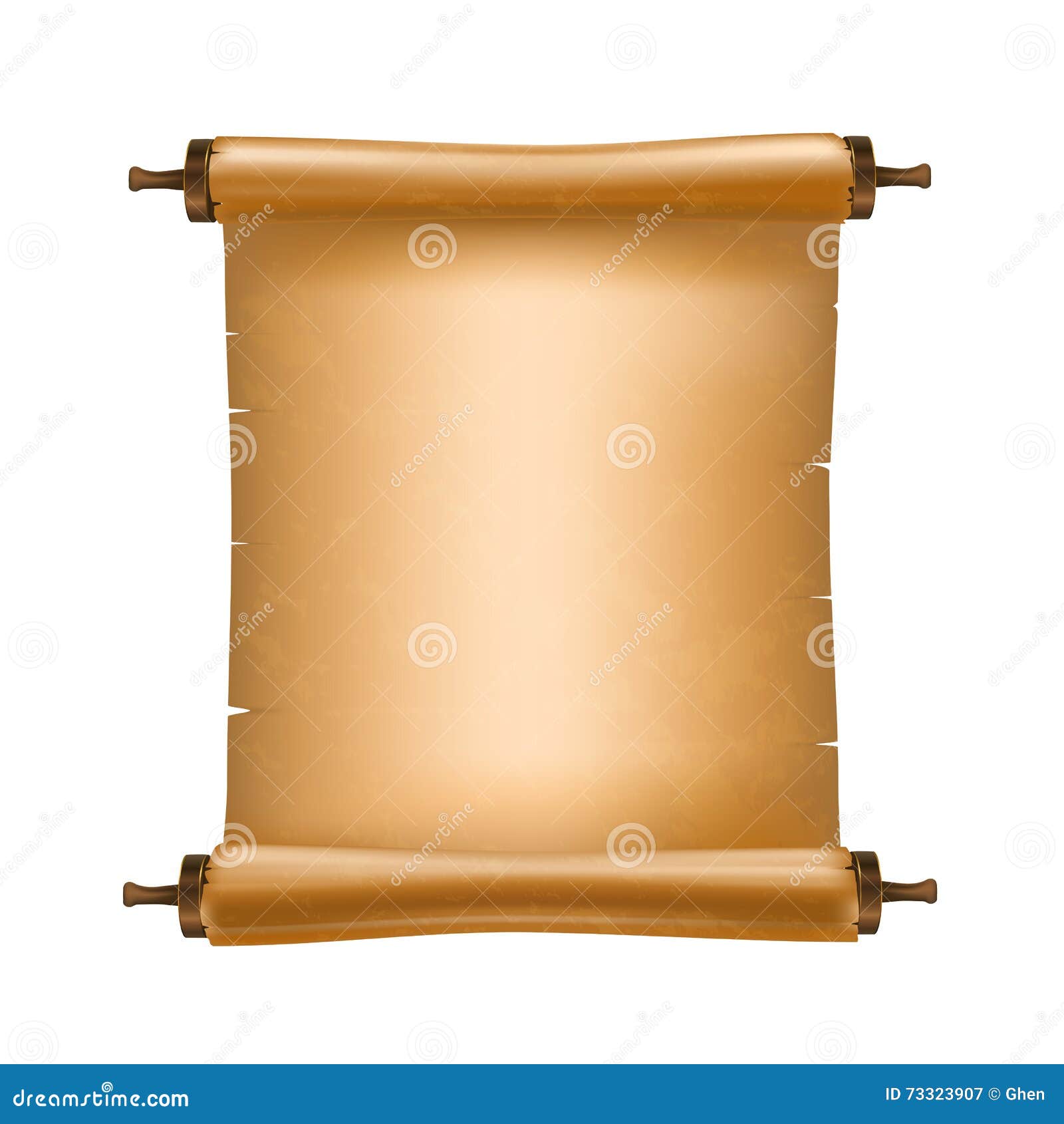 Old Vintage Scrolls on White Stock Vector - Illustration of bible ...