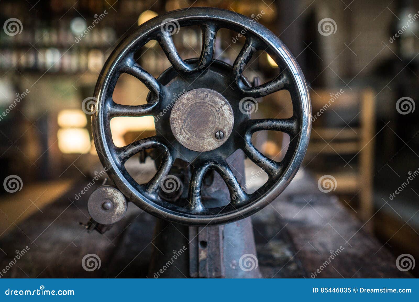 Vintage Pulley System Stock Photography | CartoonDealer.com #5638508