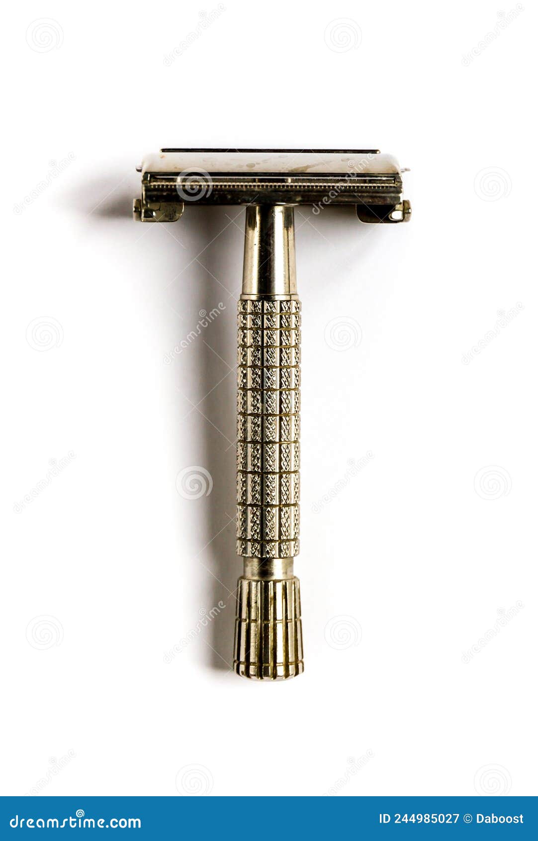 Old Vintage Shaver Isolated on a White Background Stock Image - Image ...