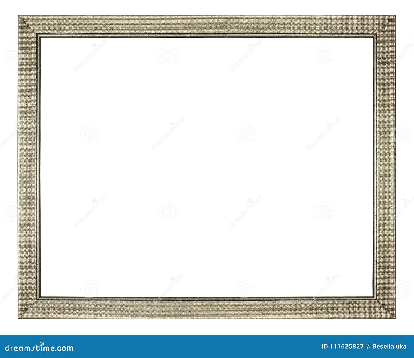 Old Vintage Silver Rectangle Frame Stock Image - Image of exhibition ...