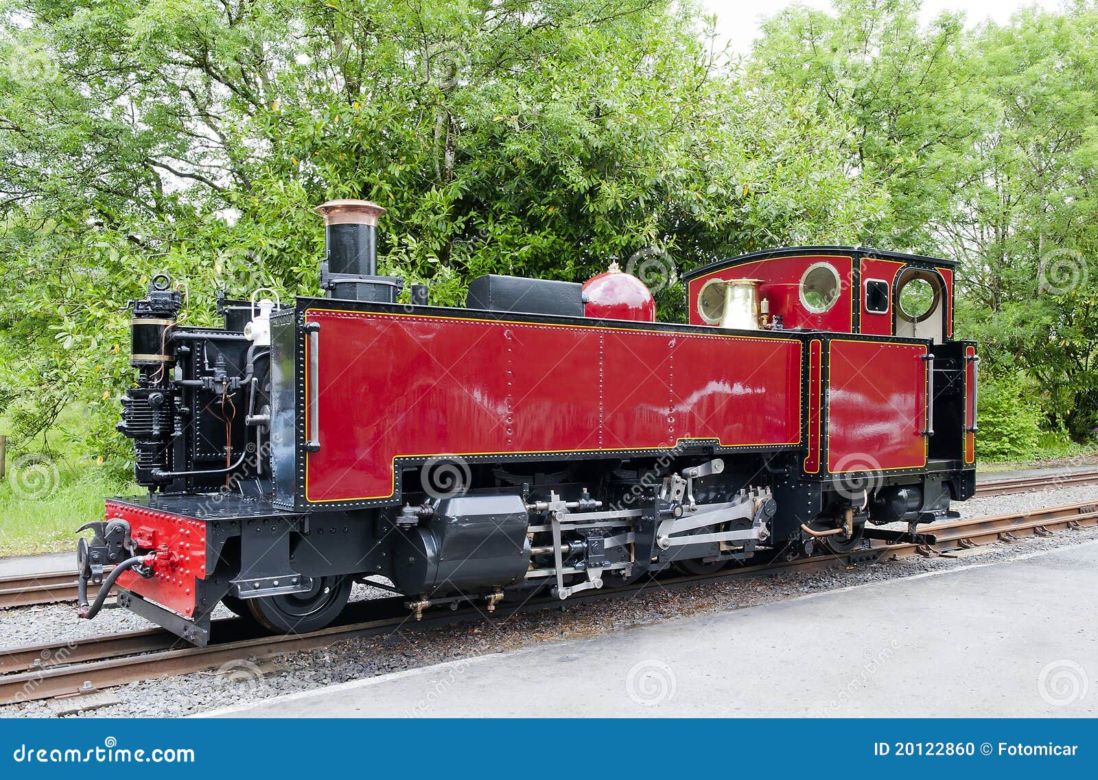 Old Vintage Steam Railway Engine Stock Photo - Image of steam, black ...