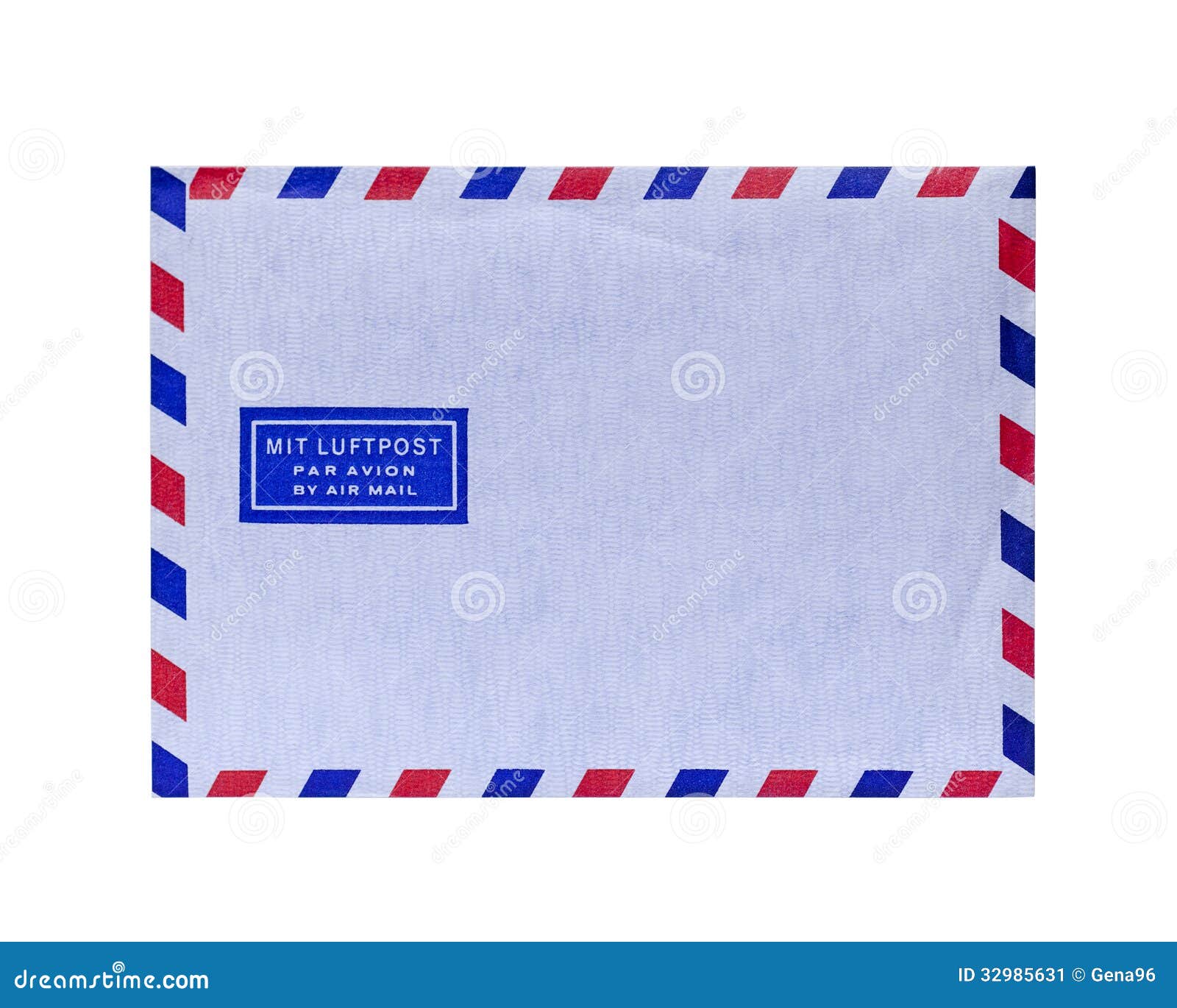 Old vintage style envelope stock image. Image of empty - 32985631
