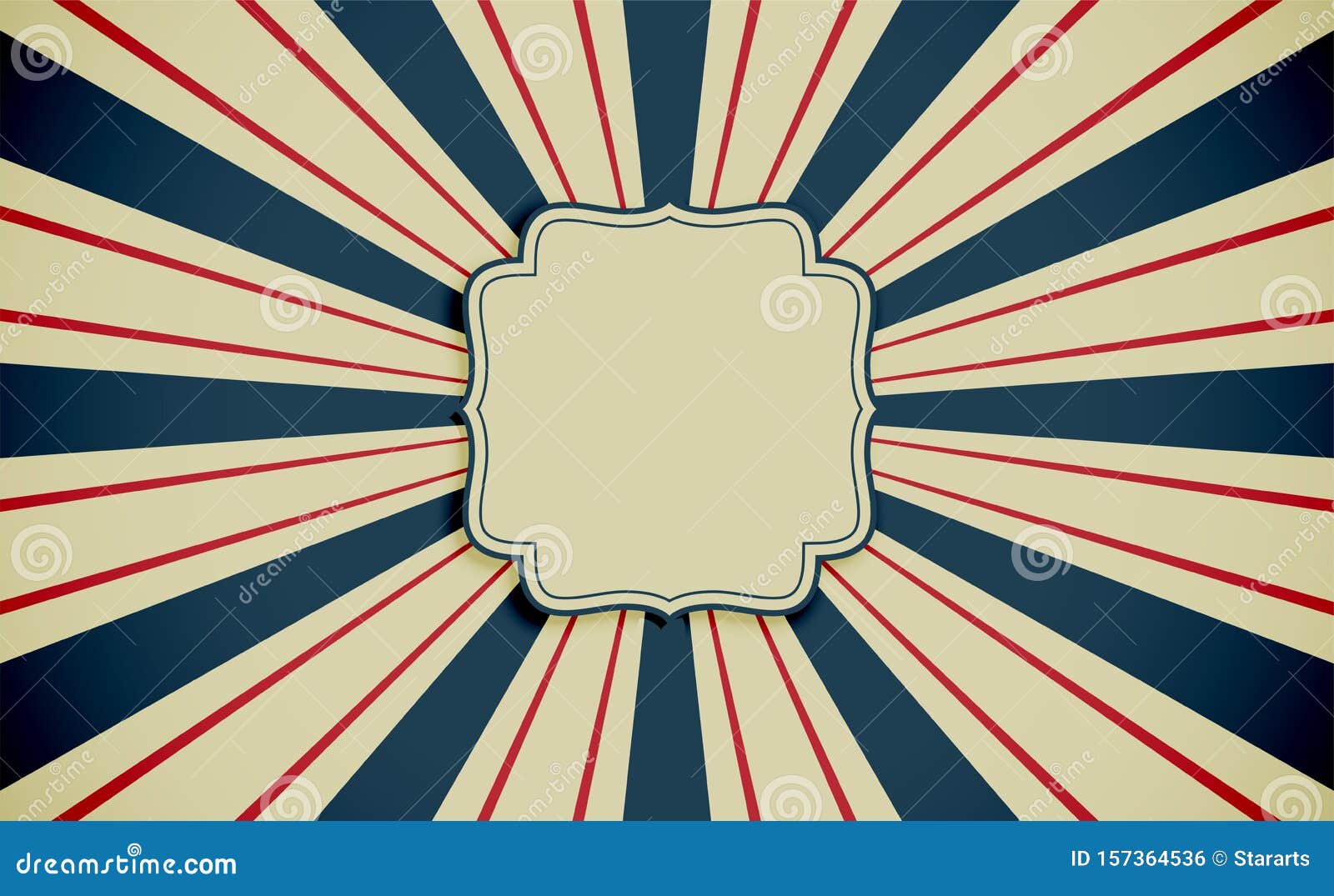 Old Vintage Style Retro Explosion Background Design Stock Vector ...