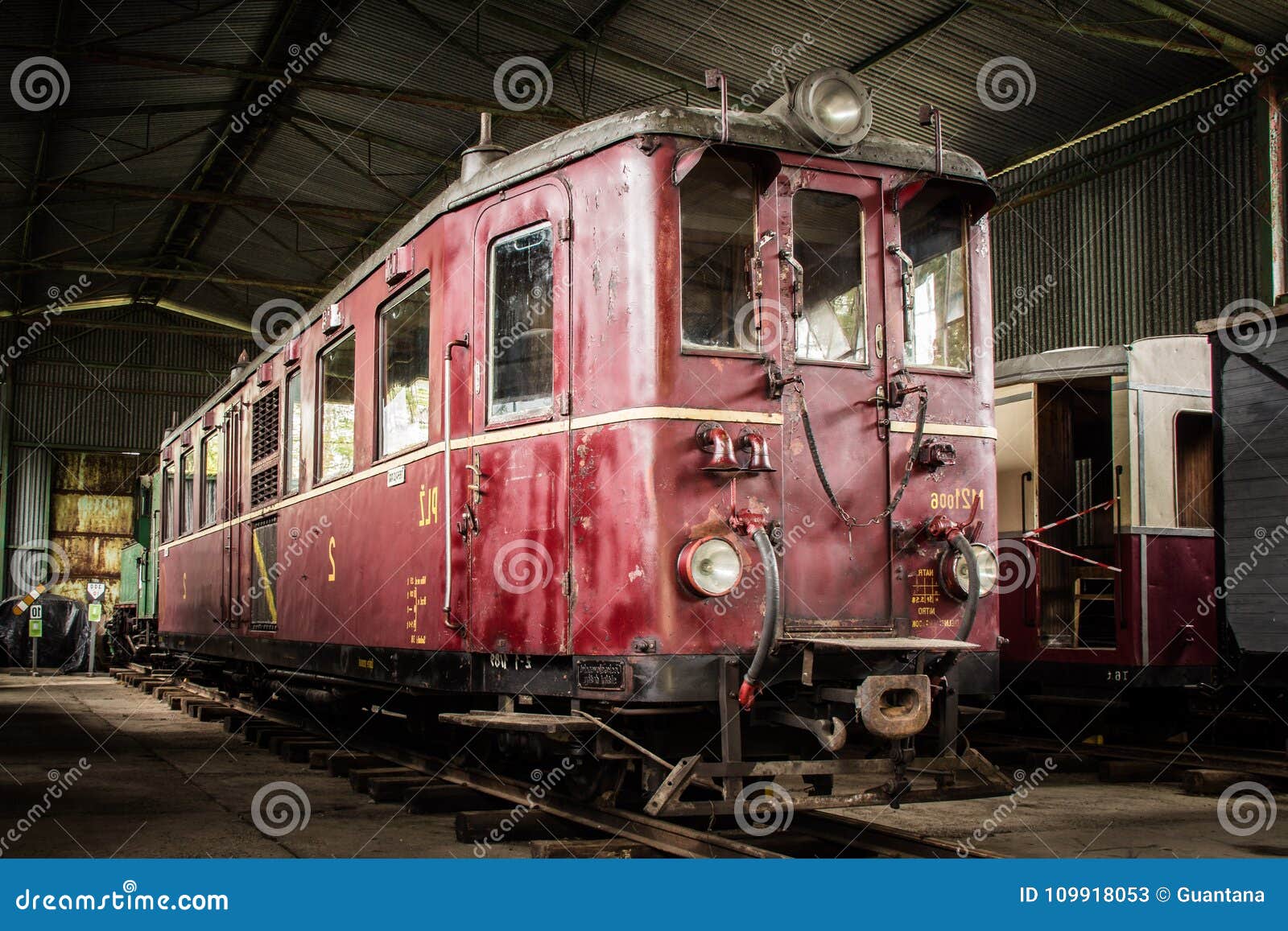 Old train wagon stock image. Image of goods, metal, journey - 109918053