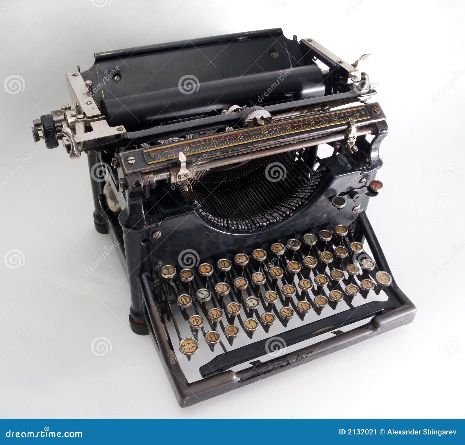 Old vintage typewriter stock image. Image of page, publish - 2132021