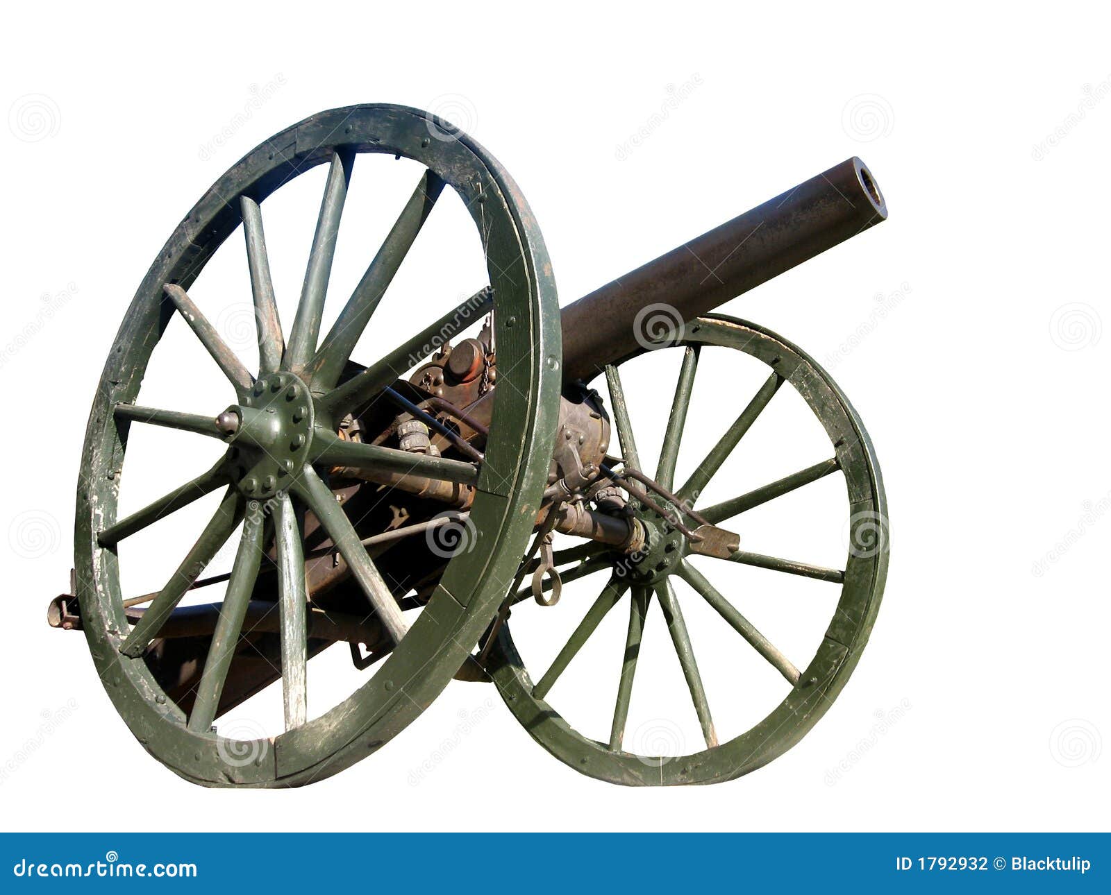 Old vintage war cannon stock photo. Image of cannon, defense - 1792932
