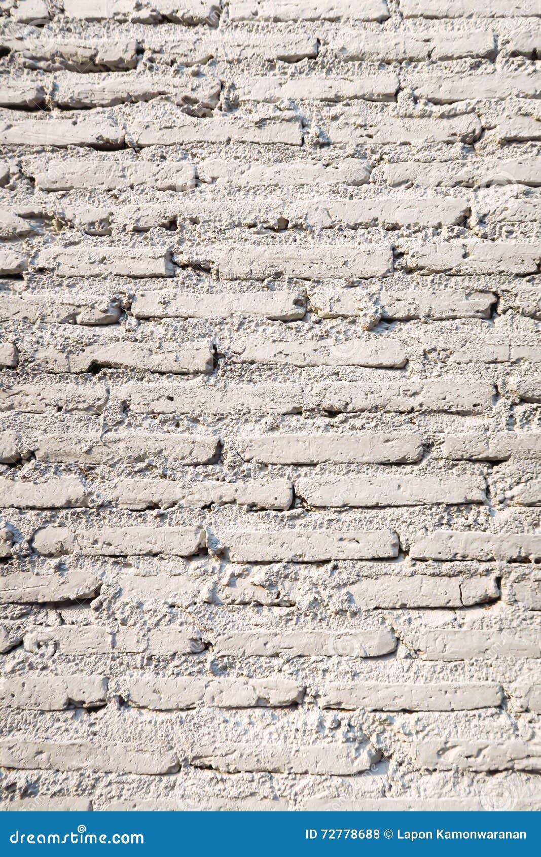 Old Vintage White Brick Wall Texture Background Stock Photo - Image of ...