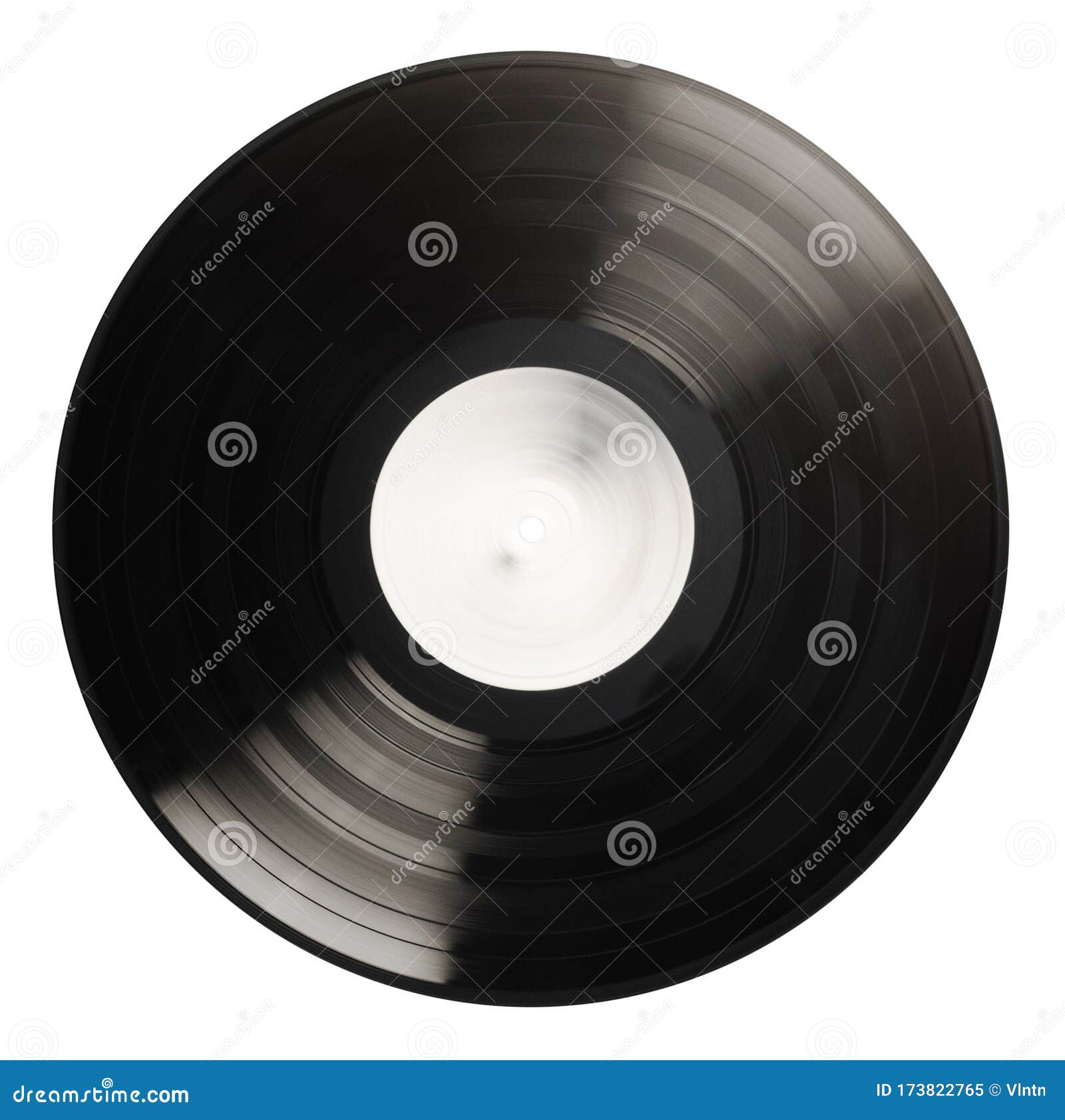 Old vinyl record stock image. Image of melody, isolated - 173822765