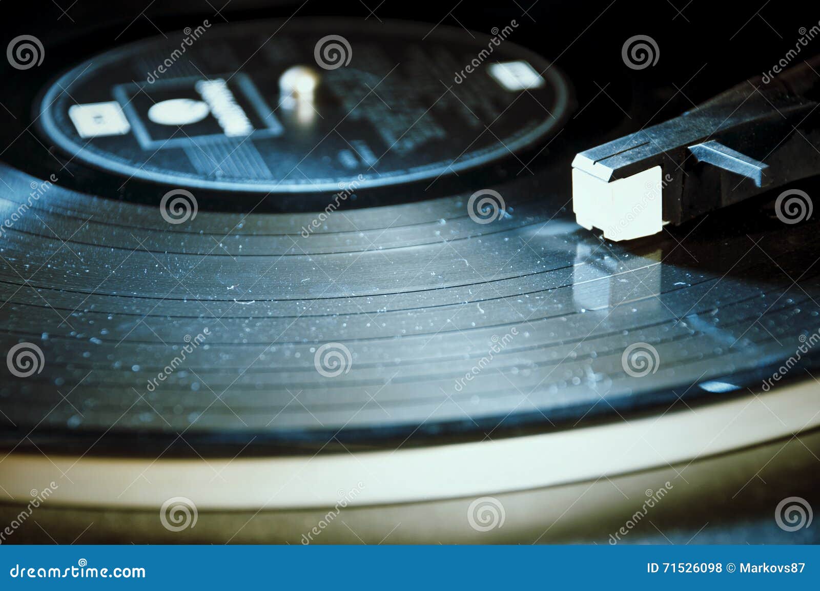Old Vinyl record stock photo. Image of disco, listen - 71526098