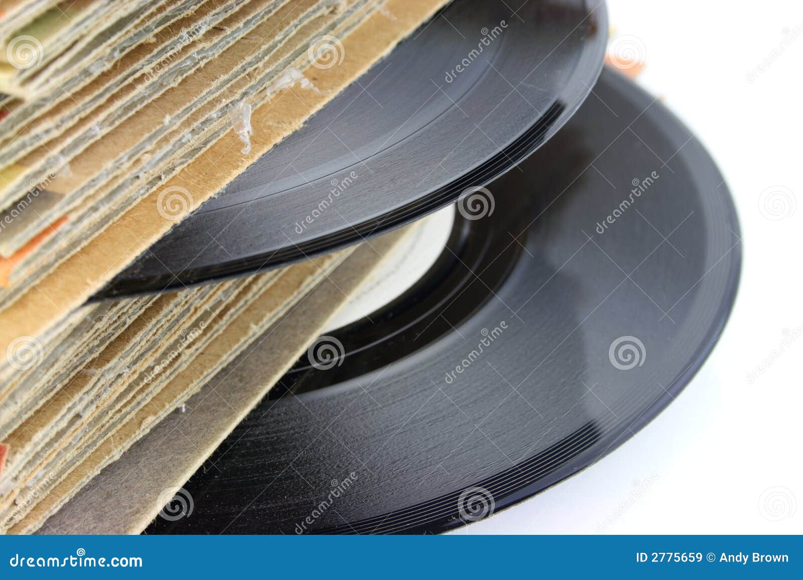 Old Vinyl Records stock image. Image of rock, closeup - 2775659