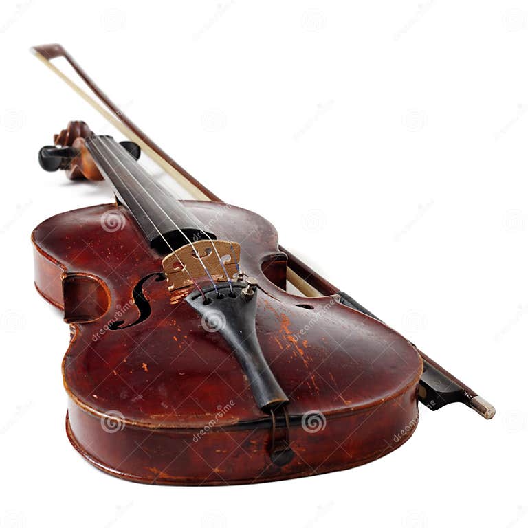 Old violin stock photo. Image of antique, instrument - 13073640