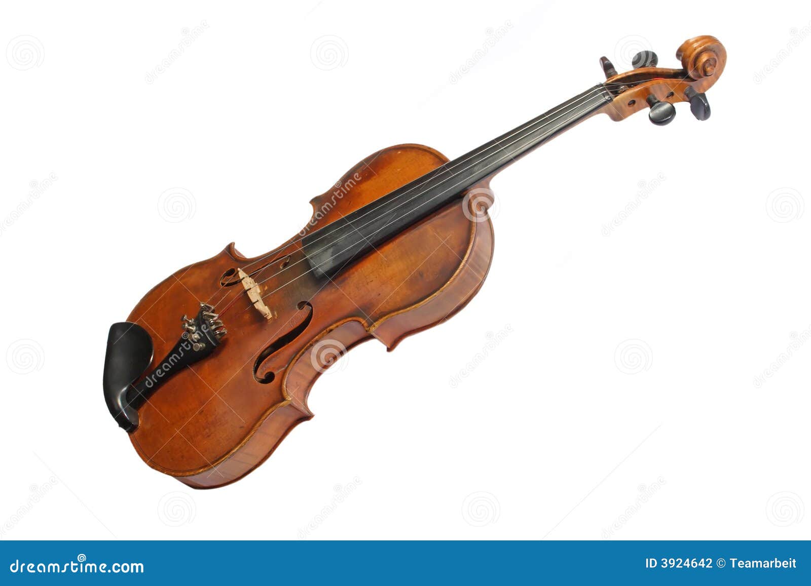 Old violin stock photo. Image of instrument, entertainer - 3924642