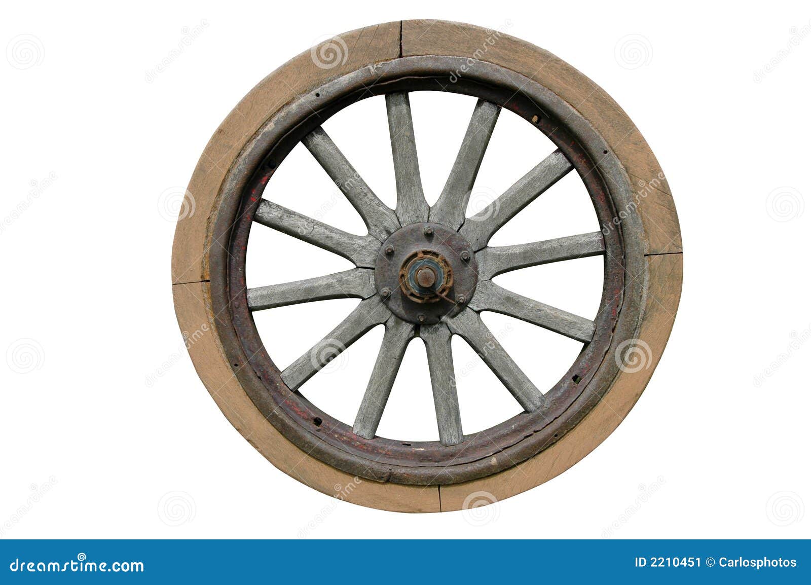 Old wagon wheel stock image. Image of object, wild, antique - 2210451