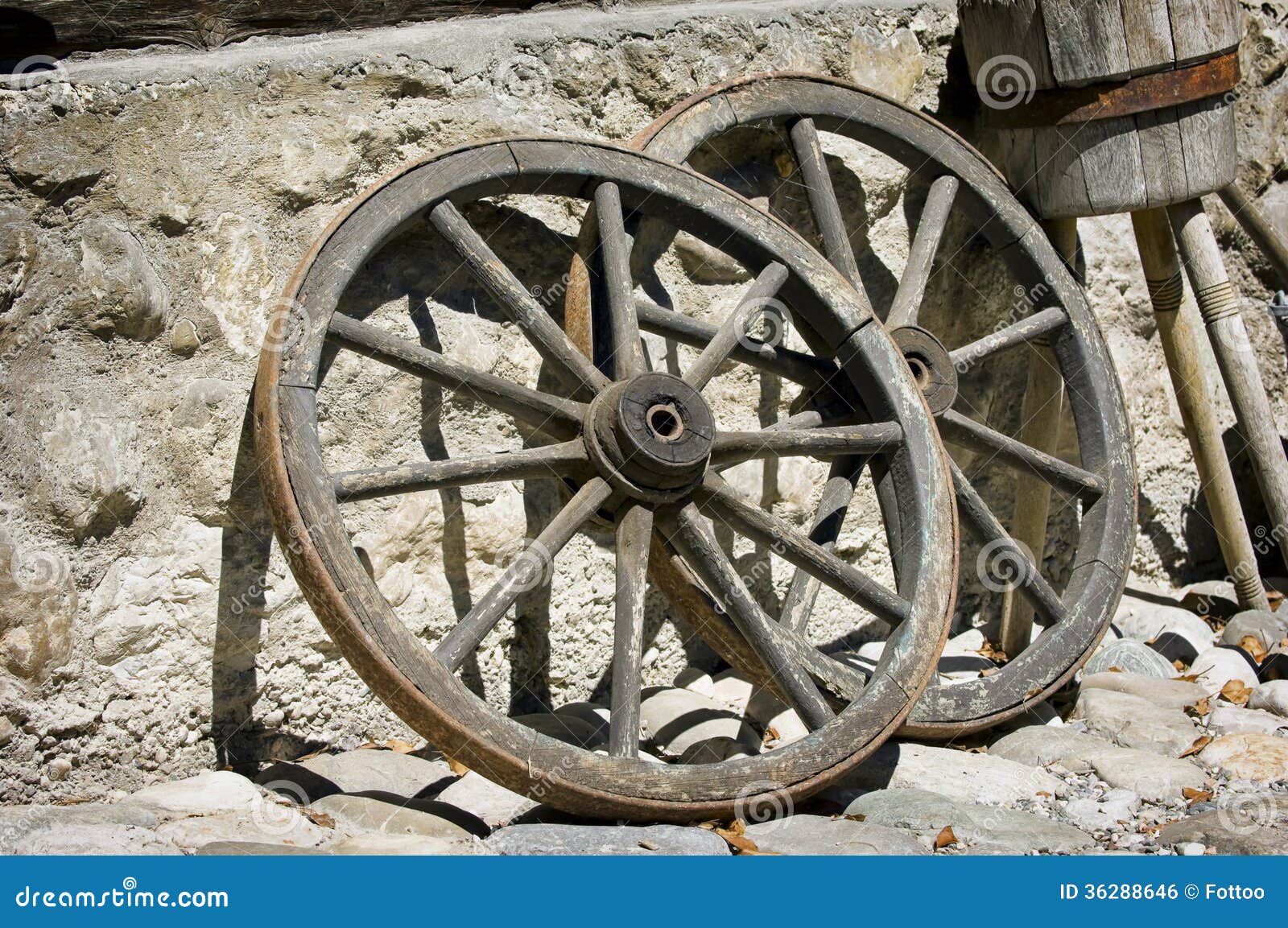 Old wagon wheels stock photo. Image of rusty, circle - 36288646