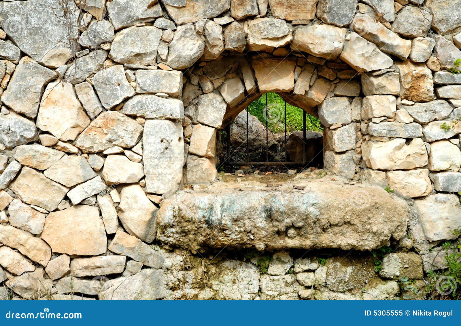 Old wall stock image. Image of stone, ancient, house, frame - 5305555