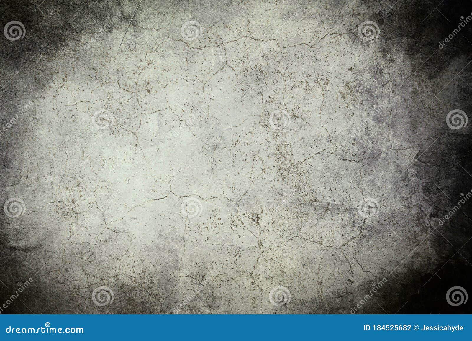 Dark Vignette Frame And Coarse Cement Facade Structure Background Stock ...