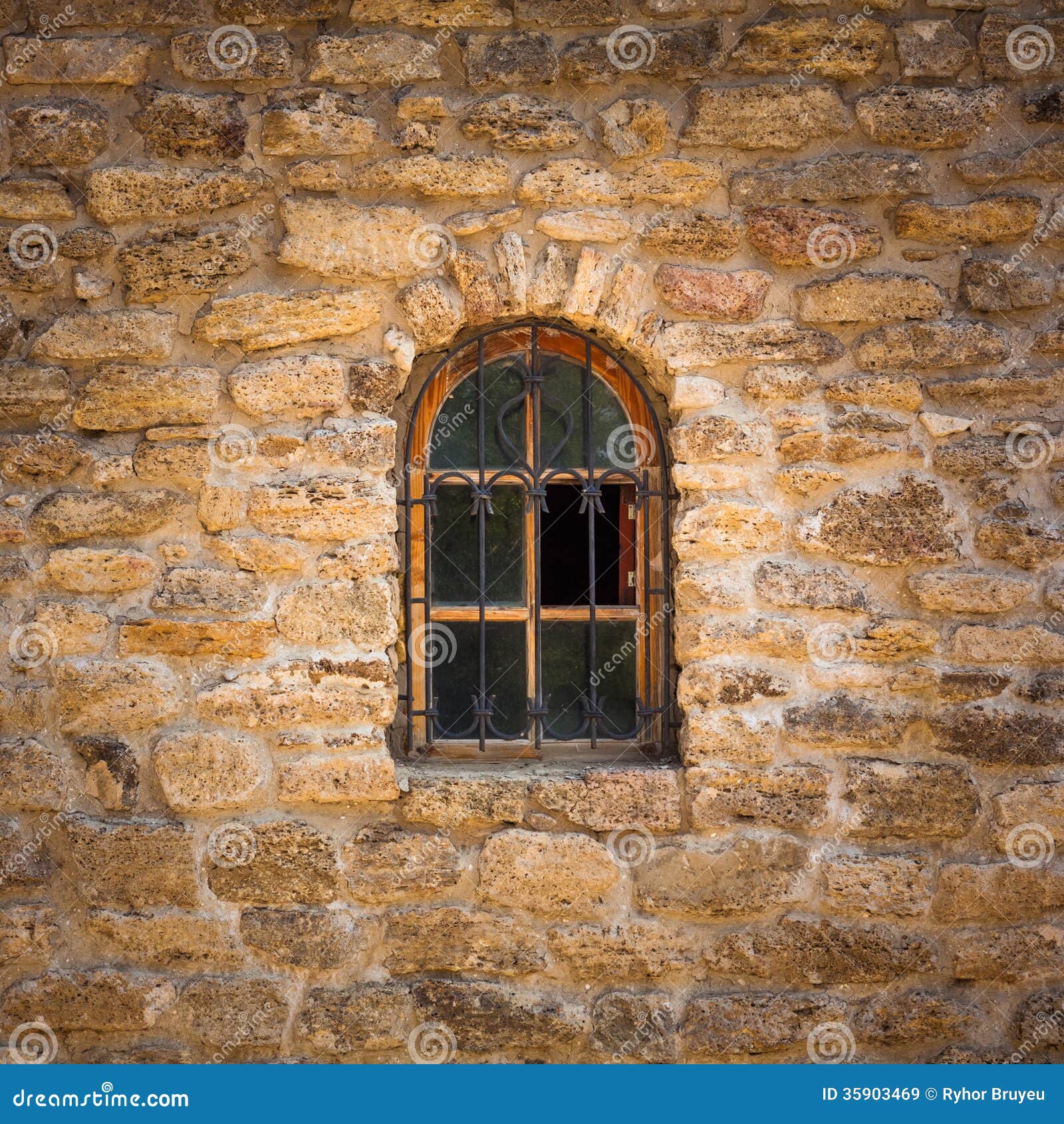 Old Wall Made of the Jerusalem Stone Stock Image - Image of facade ...