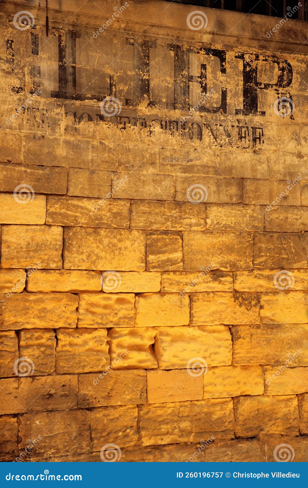Old roc constructed wall stock image. Image of closeup - 260196757
