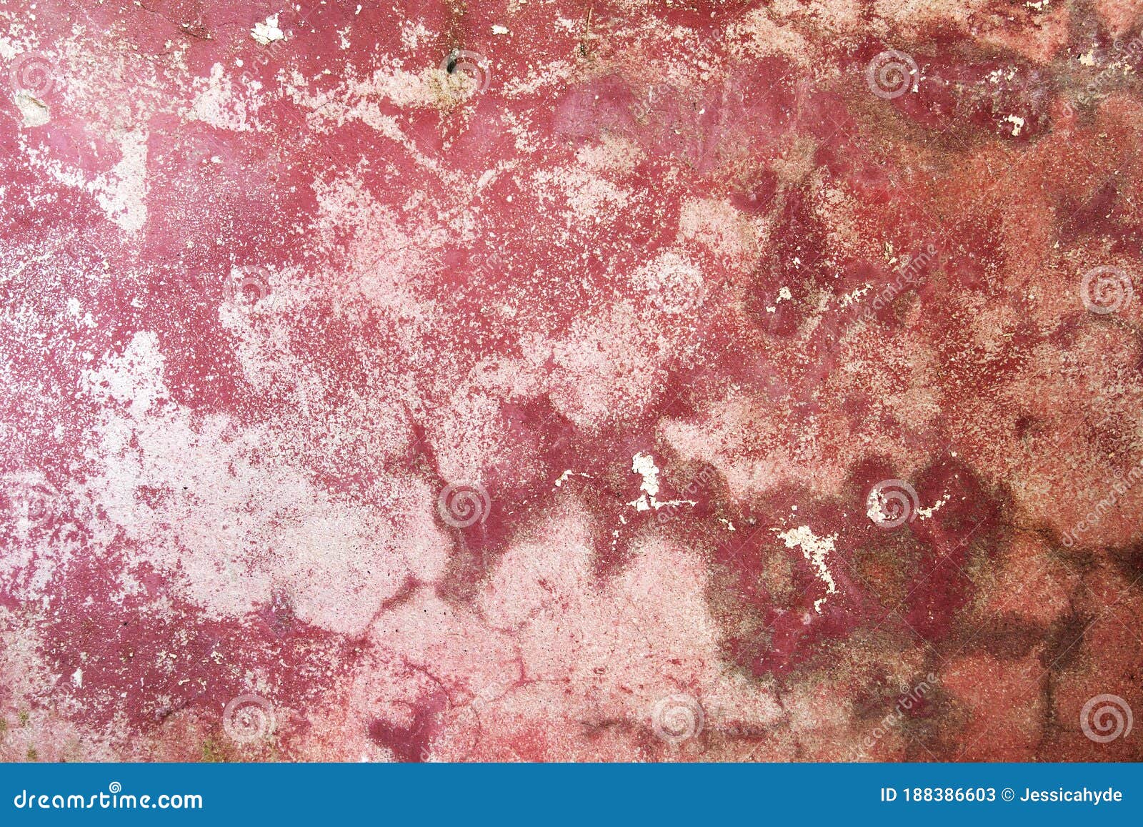 Old Distressed Red Wall Background Stock Image - Image of mood, copy ...