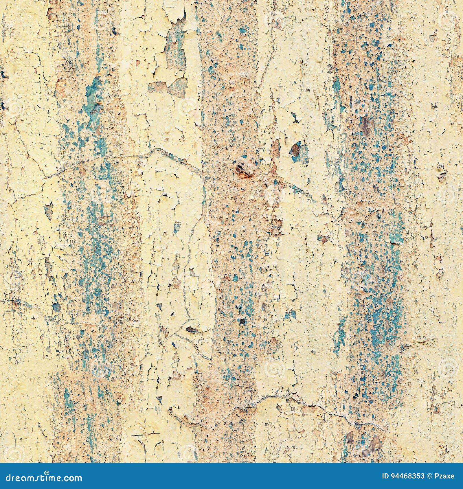 Old Wall with Peeling Paint. Seamless Pattern for Design Stock Image ...