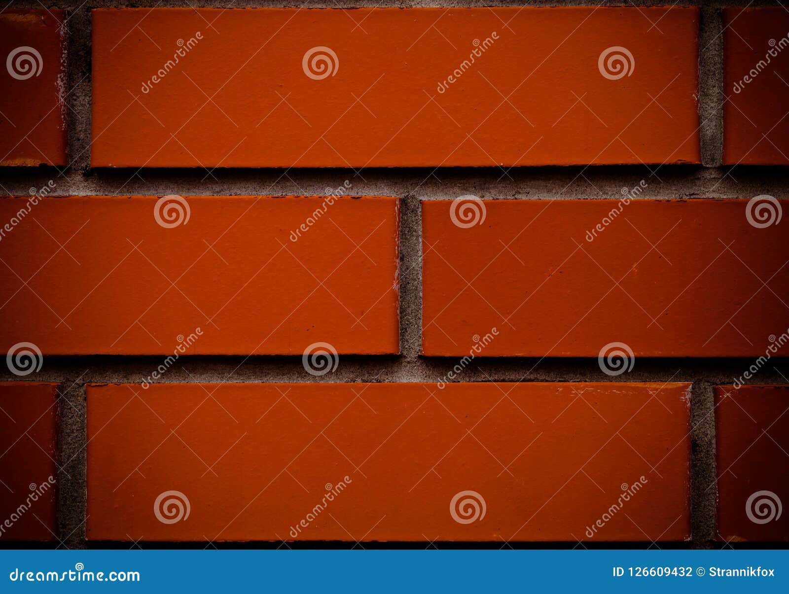 Old Wall of Red Briks Tiled Background, Regular Block Texture. Stock ...