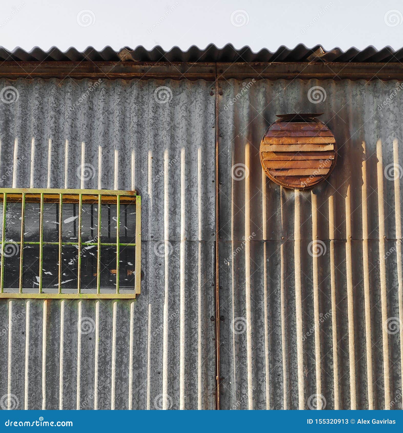 Rusty Ventilation Grill Texture Stock Photo | CartoonDealer.com #156498732