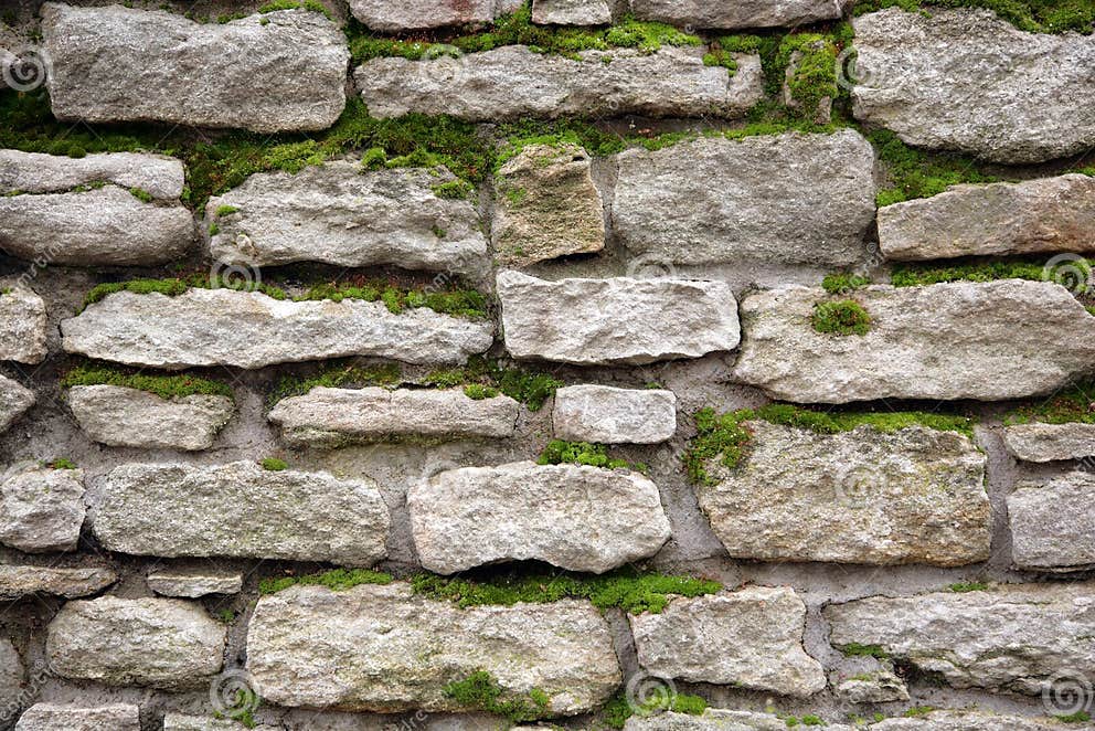 Old wall from a stone stock photo. Image of cracked, outdoors - 4177858