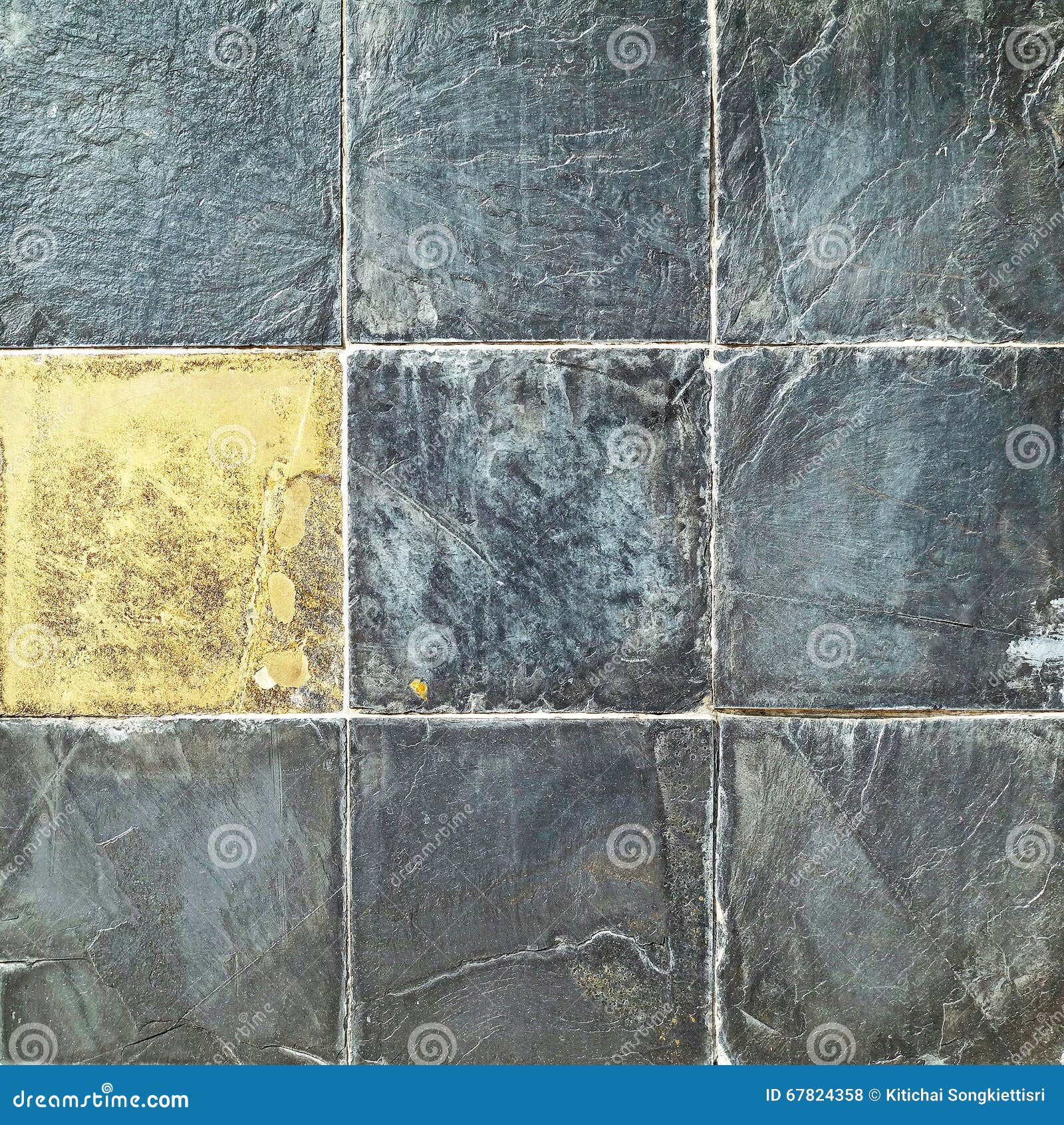 Old Wall Stone Cladding Tiles Patterns Handcraft from Thailand Public ...