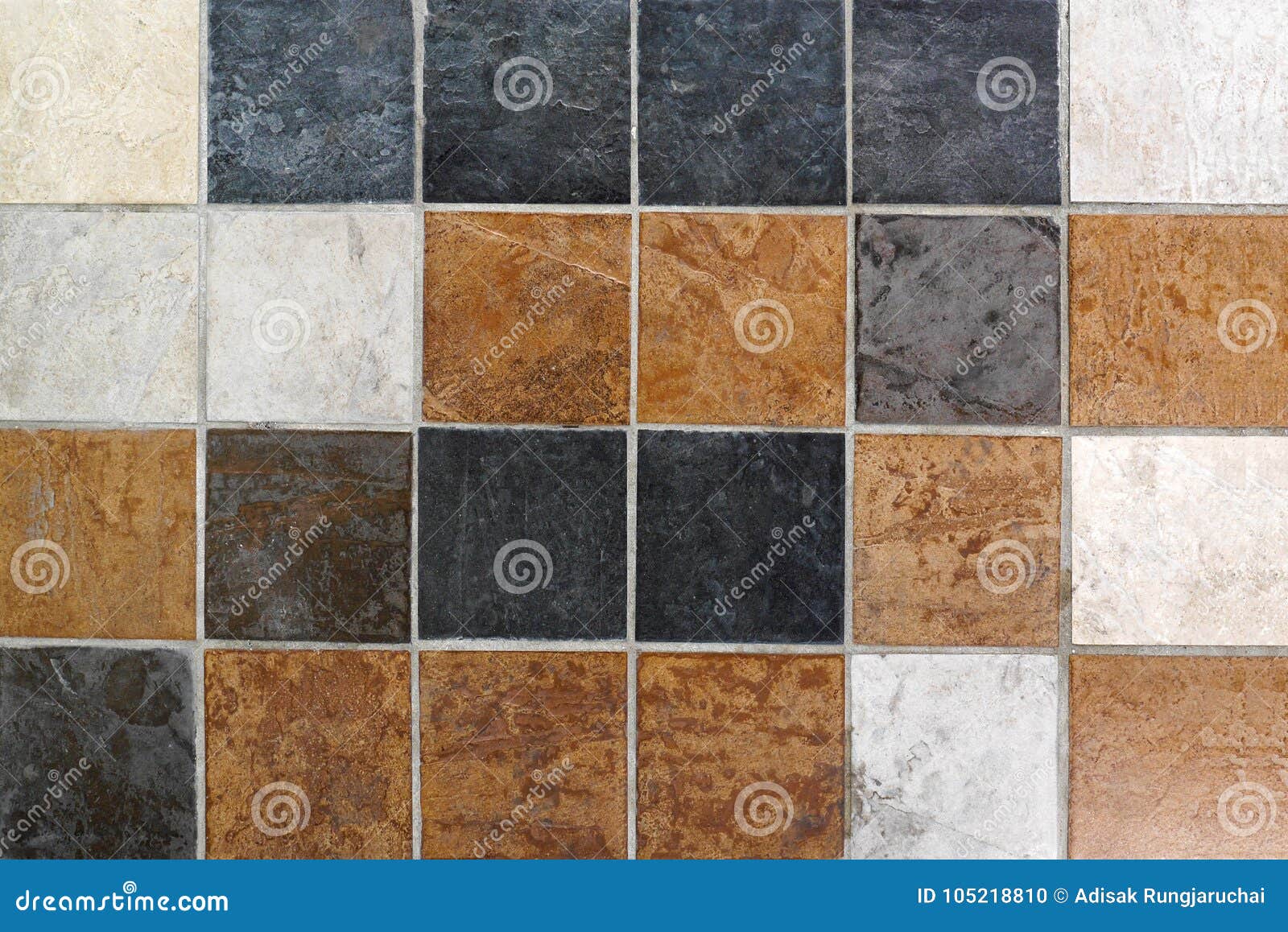 Stone Cladding Plates on the Wall Closeup Stock Photo - Image of square ...