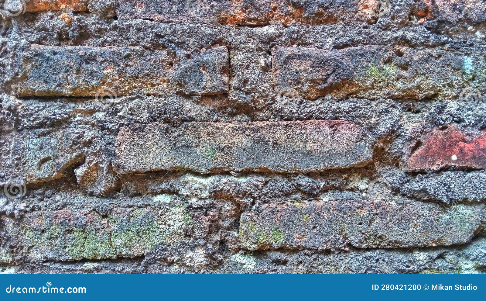 Old Wall Textures on the Broken Home Stock Photo - Image of bricked ...