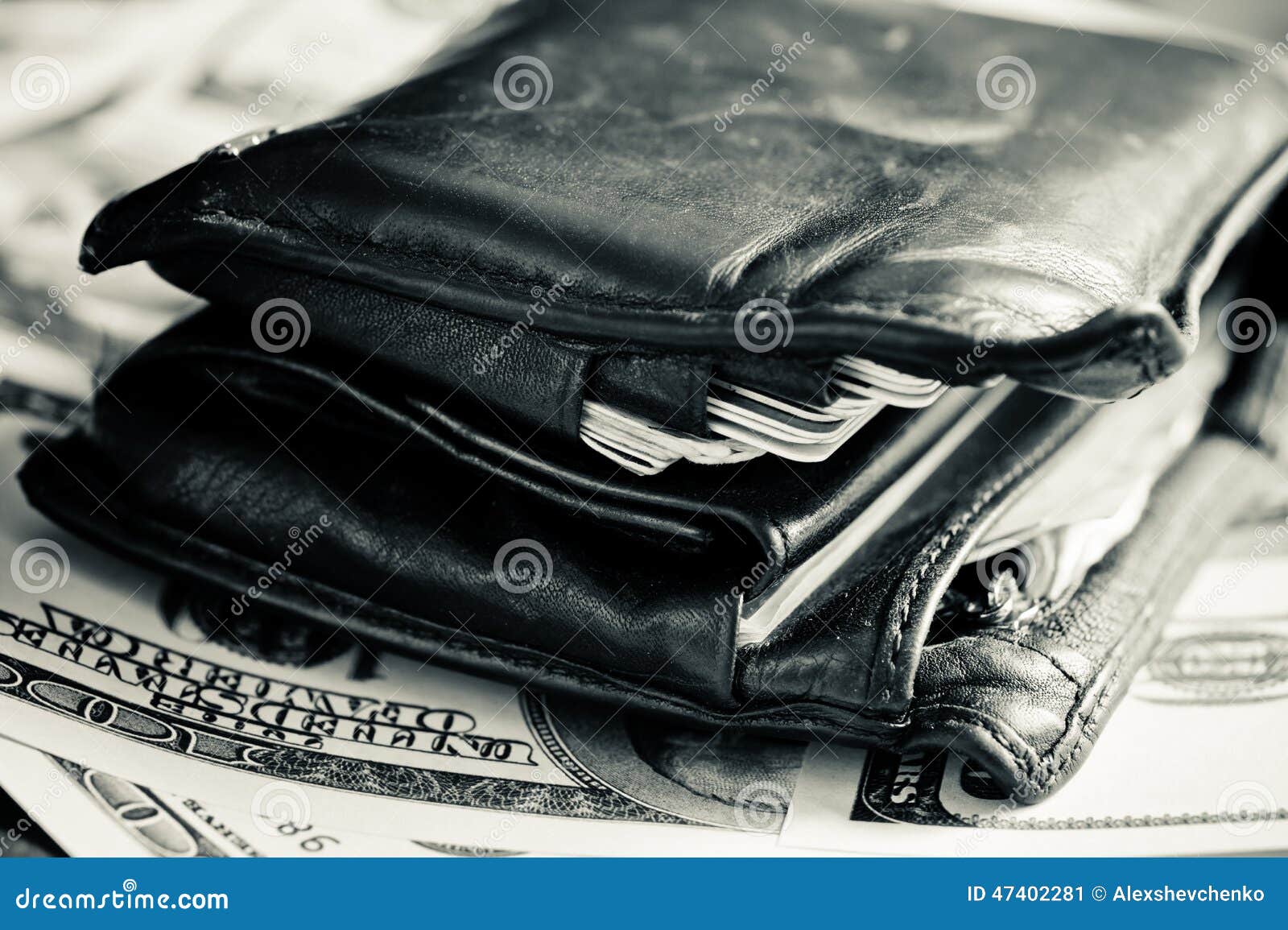 An old wallet stock image. Image of bucks, sell, dark - 47402281