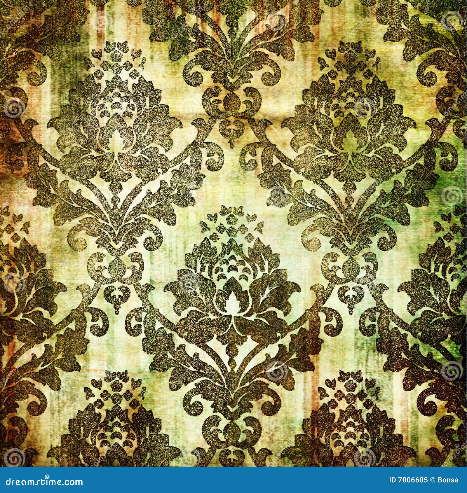 Old wallpaper stock illustration. Illustration of aged - 7006605