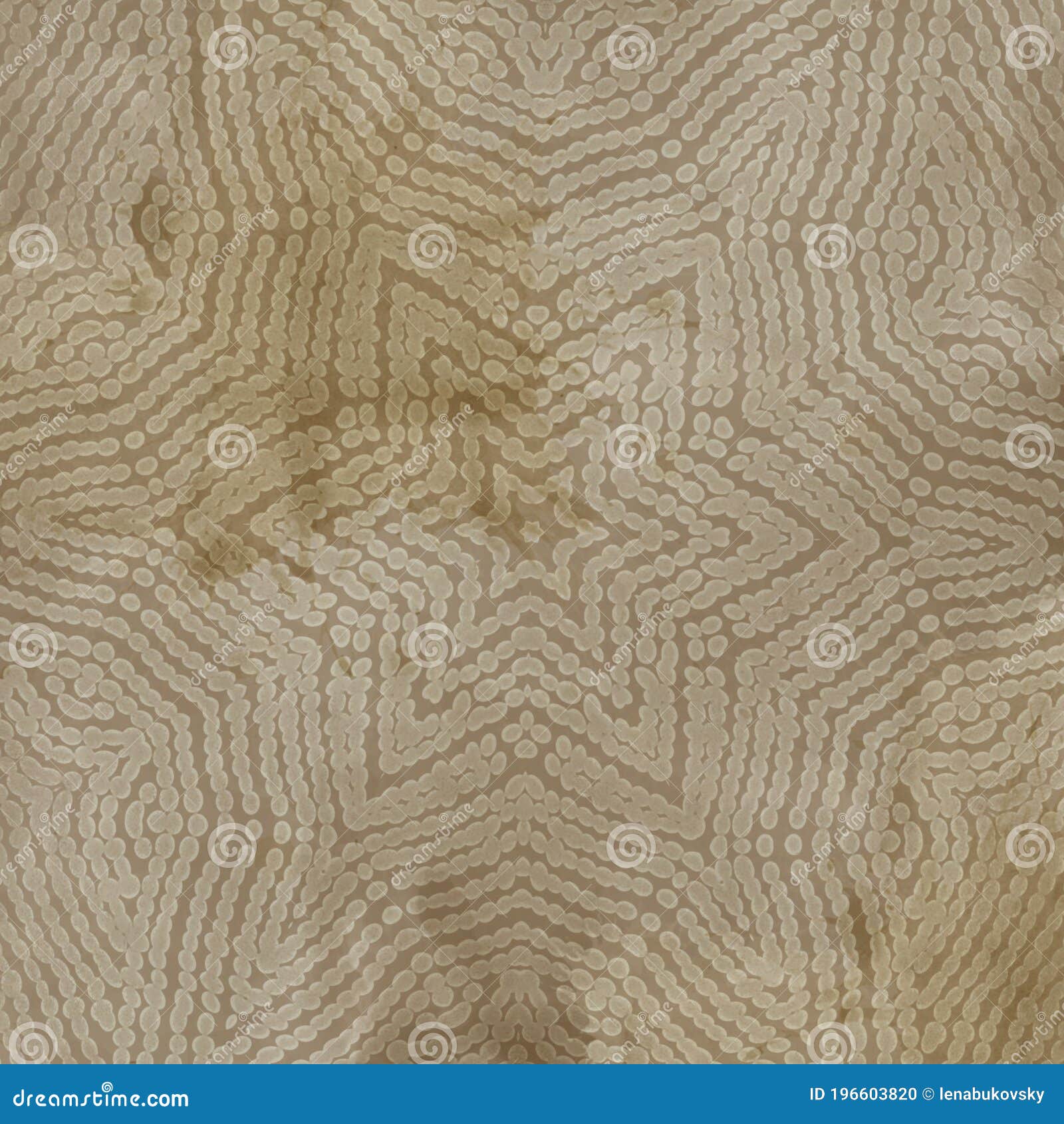 Old Wallpaper with a Geometric Pattern. Destroyed Surface. Stock ...