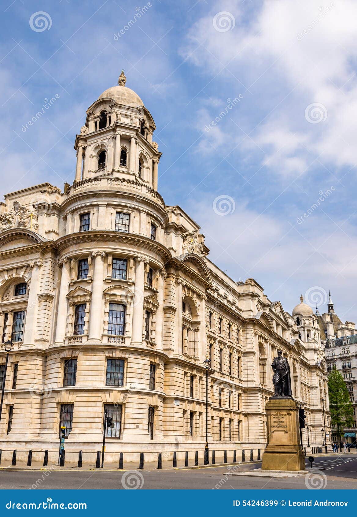 Old War Office Building in London Stock Image - Image of kingdom ...