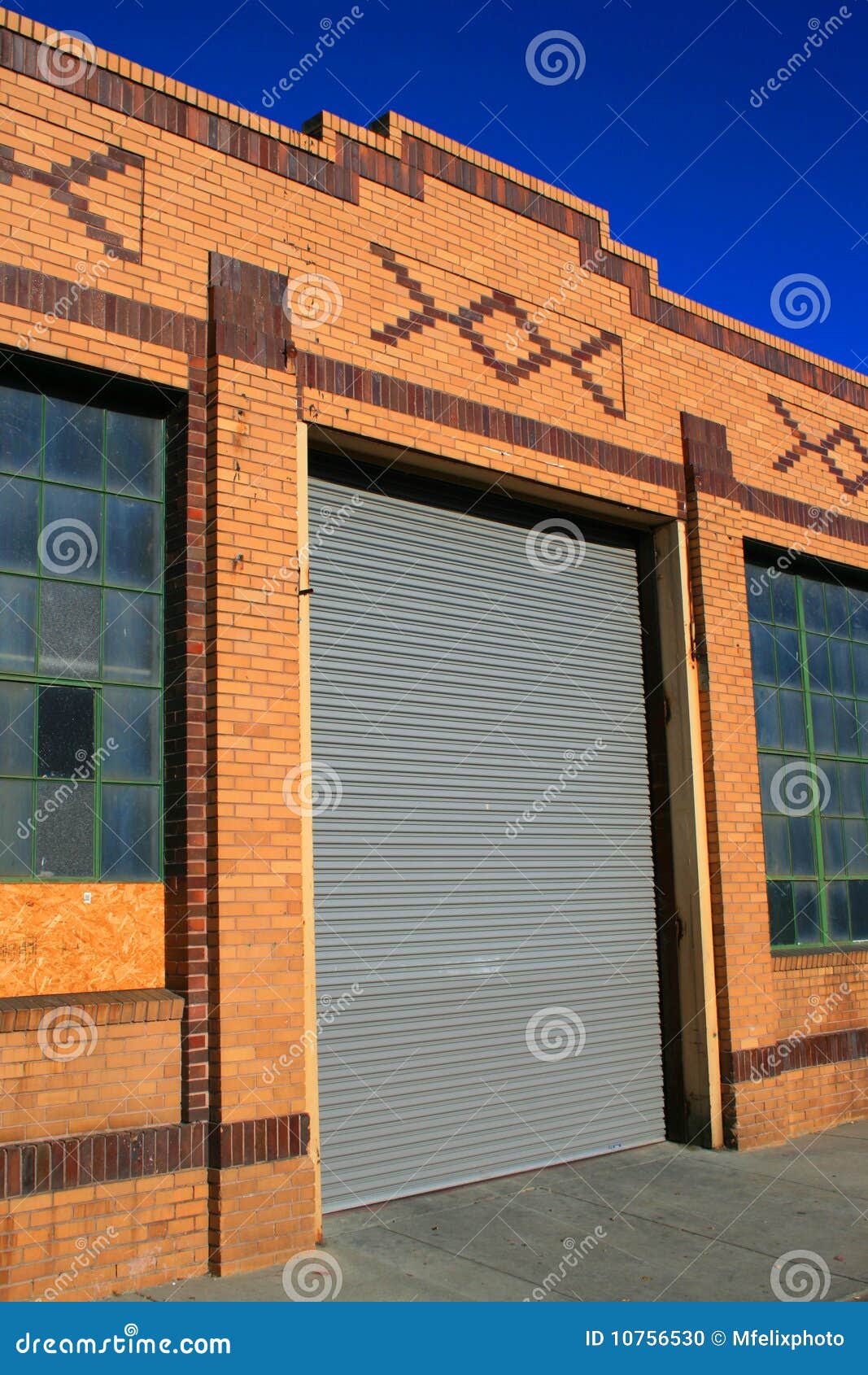 Old Warehouse stock photo. Image of steel, door, rust - 10756530