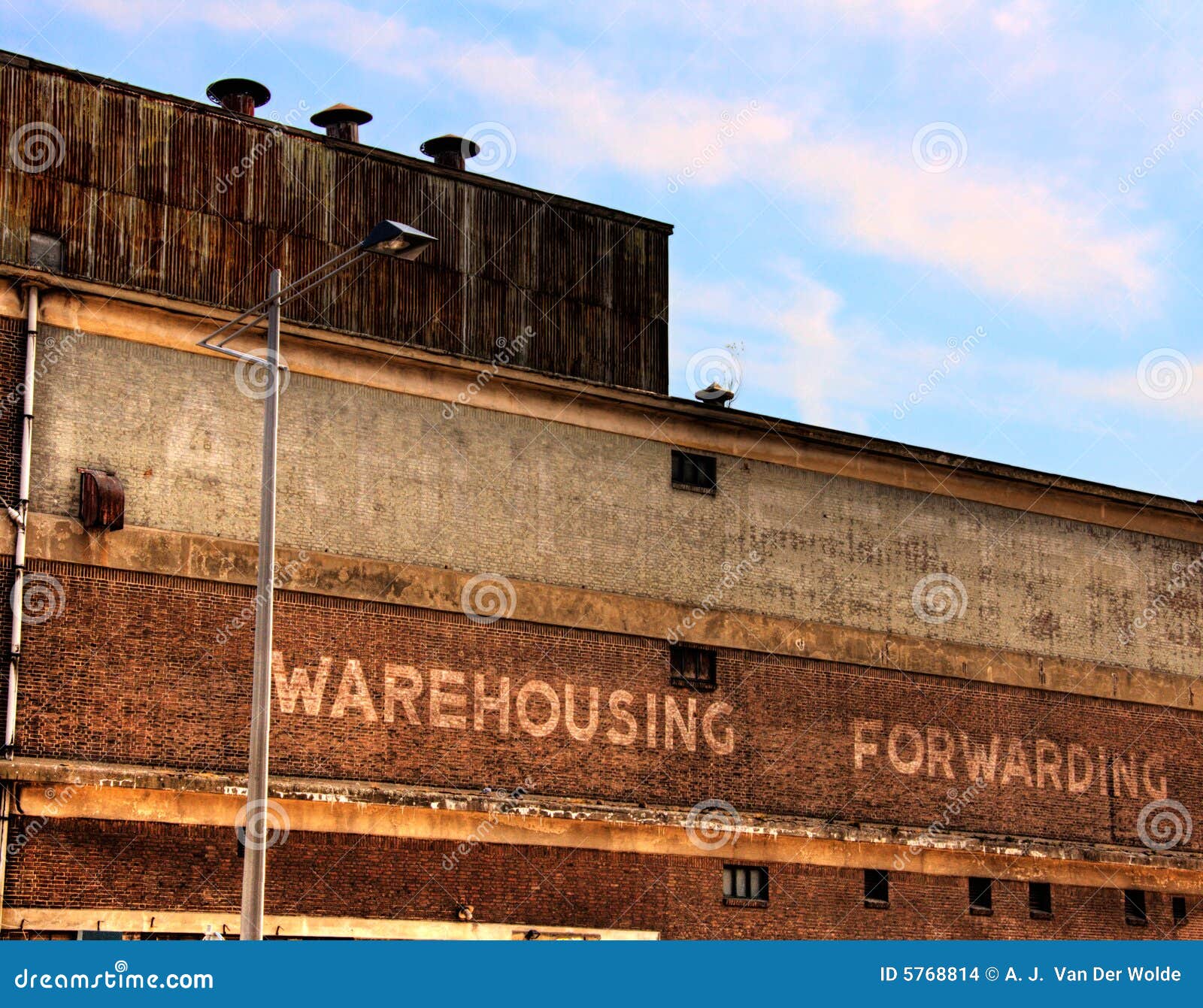 Old warehouse stock photo. Image of interior, creep, light - 5768814
