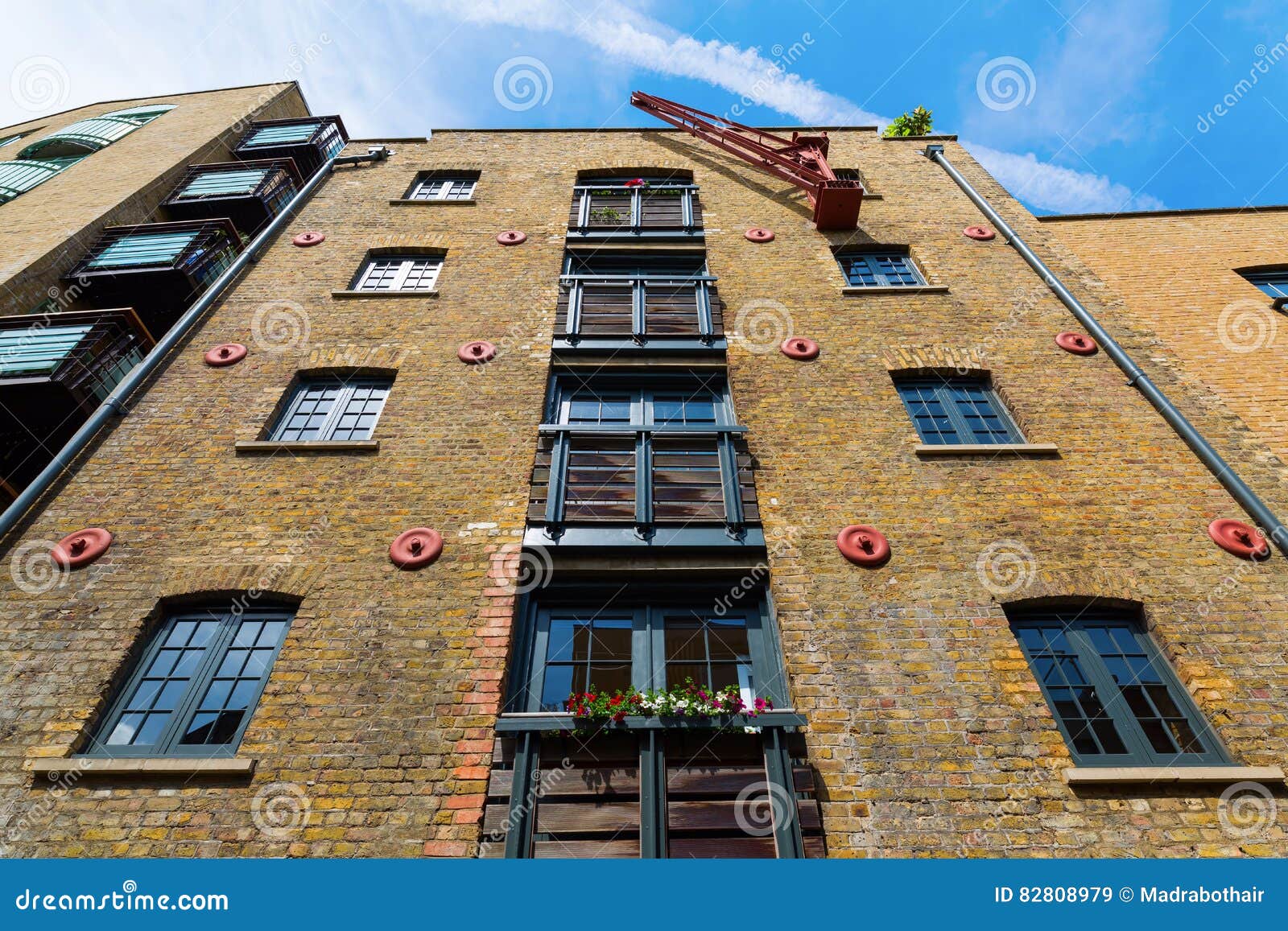 Old Warehouse at Soutwark, London, UK Stock Image - Image of building ...