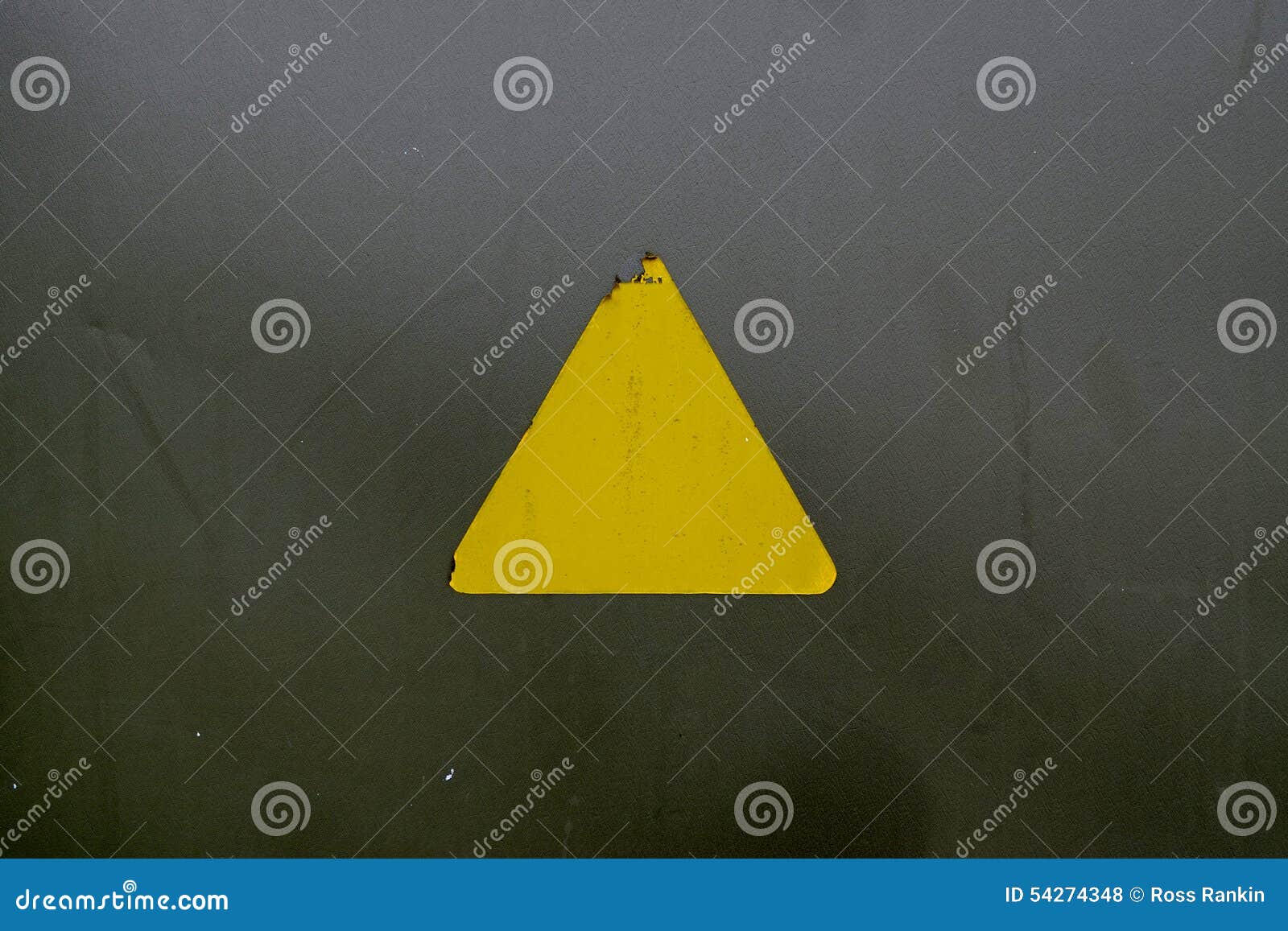 Old warning sign stock photo. Image of blank, damaged - 54274348