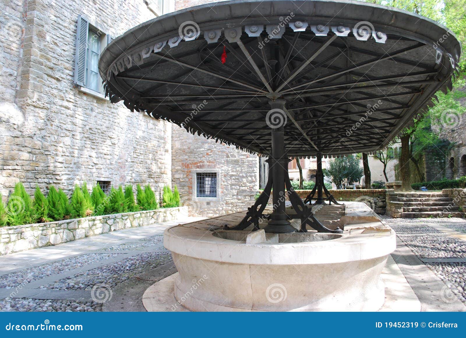 Old washing place stock image. Image of stone, antique - 19452319