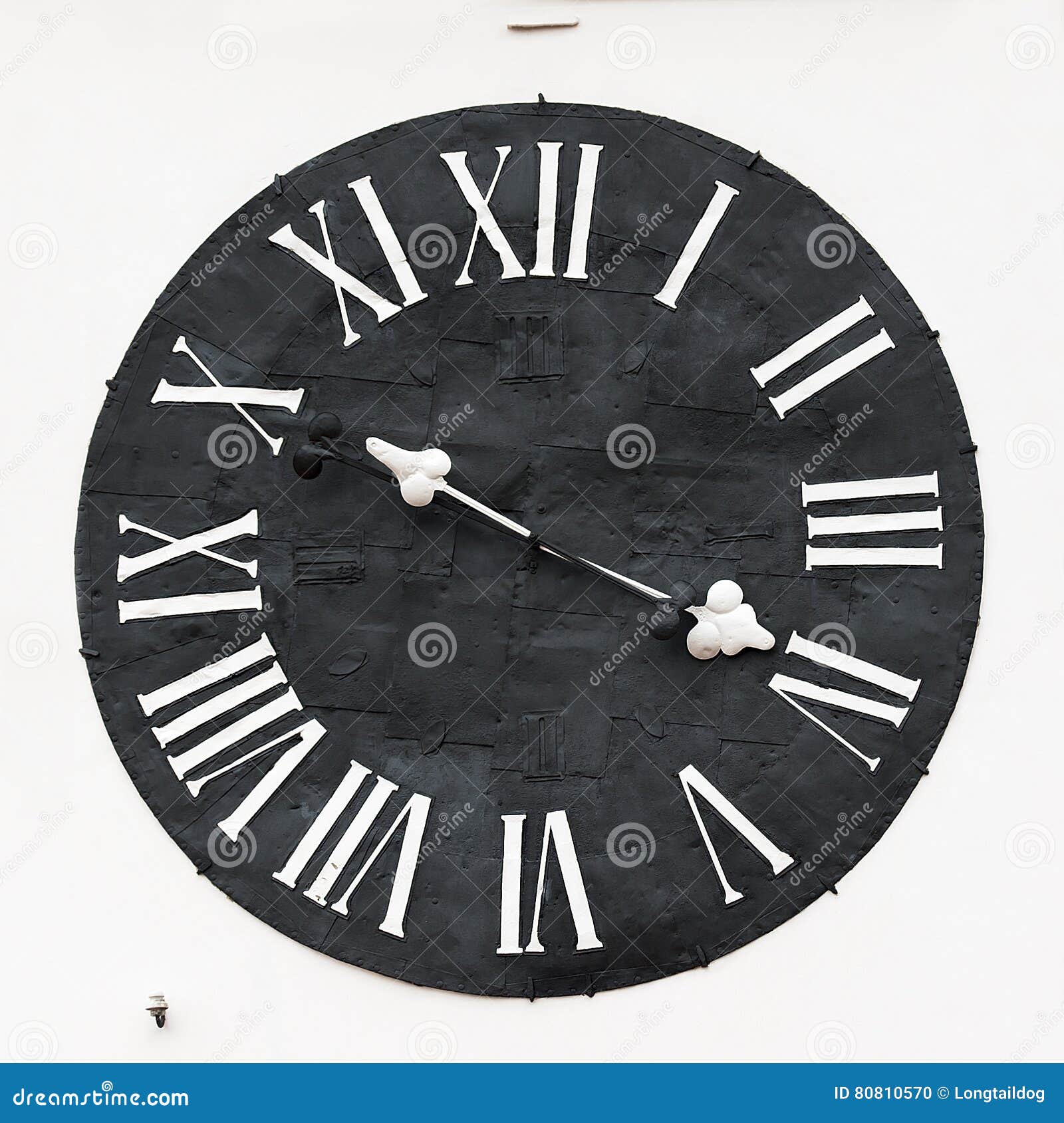 Old watchtower clock stock photo. Image of watch, history - 80810570